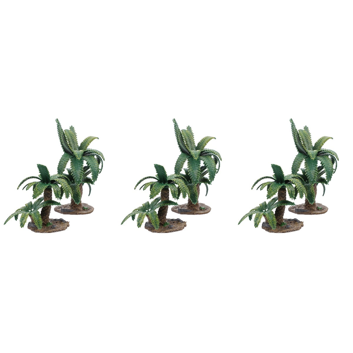 FRCOLOR 6 Pcs Sand Table Tree Model Lifelike Plant Model Micro ...