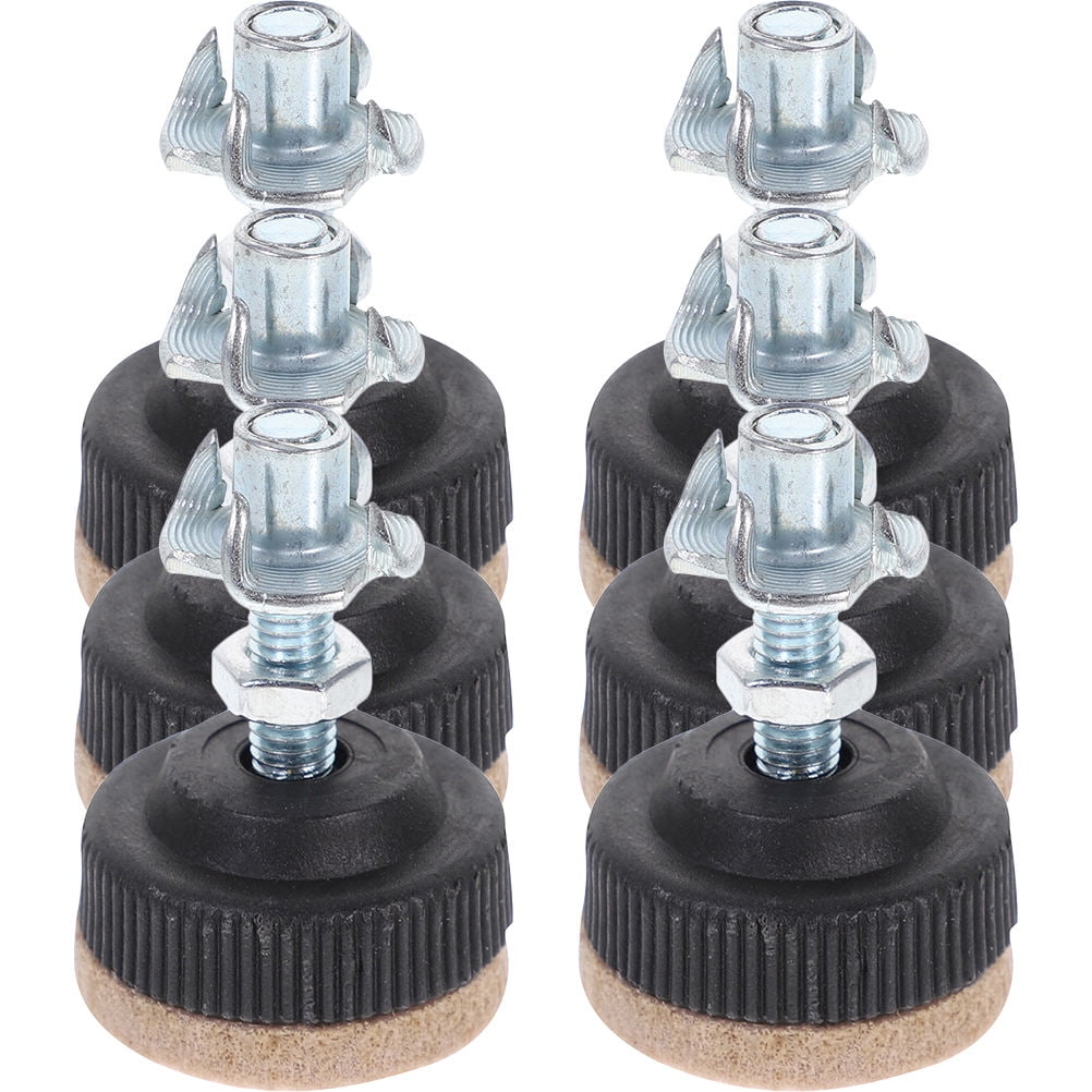 FRCOLOR 6 Pcs Table Leg Risers Adjustable Heavy Duty for School Use ...
