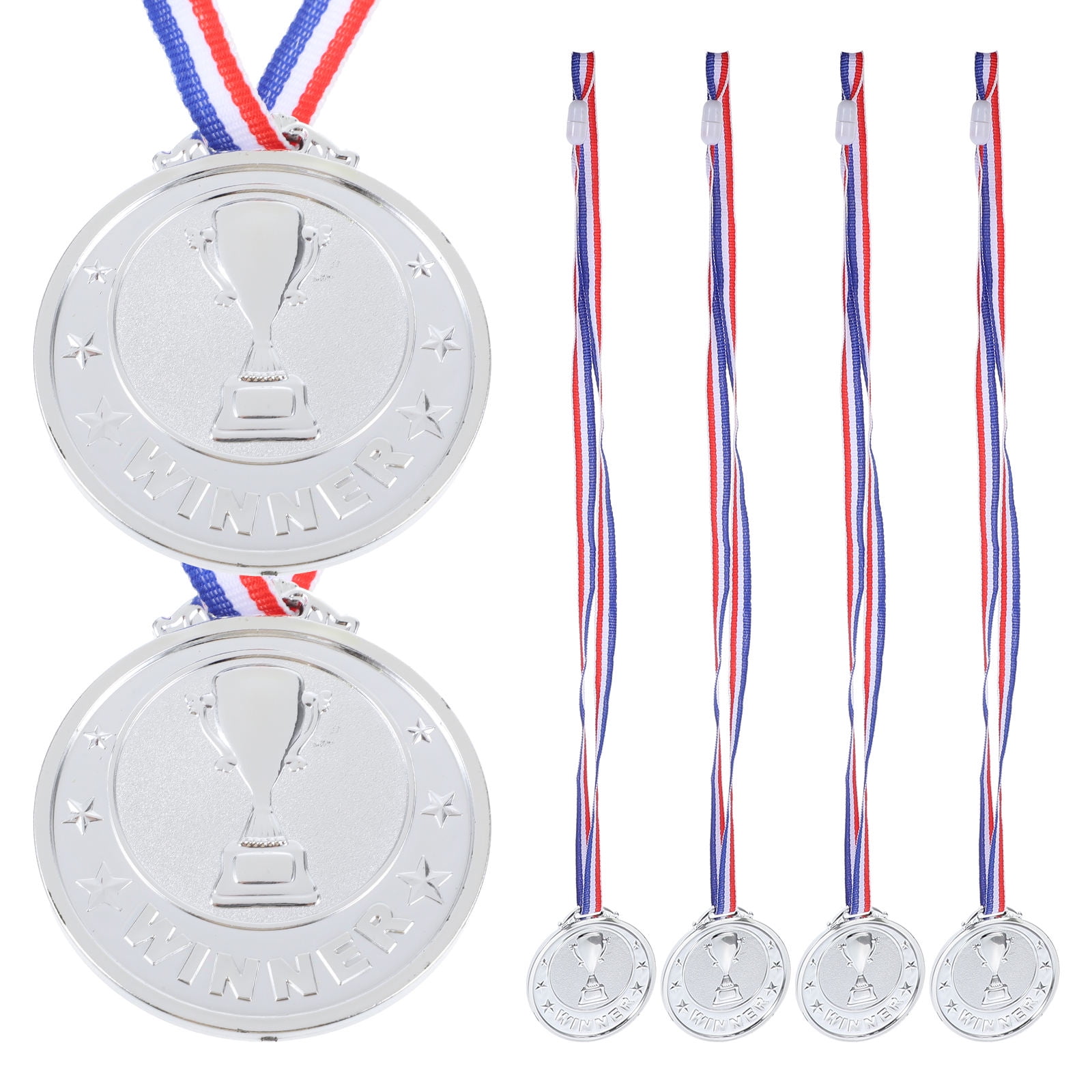 FRCOLOR 6 Pcs Trophy Medal Winner's Success Medals Important - Walmart.com