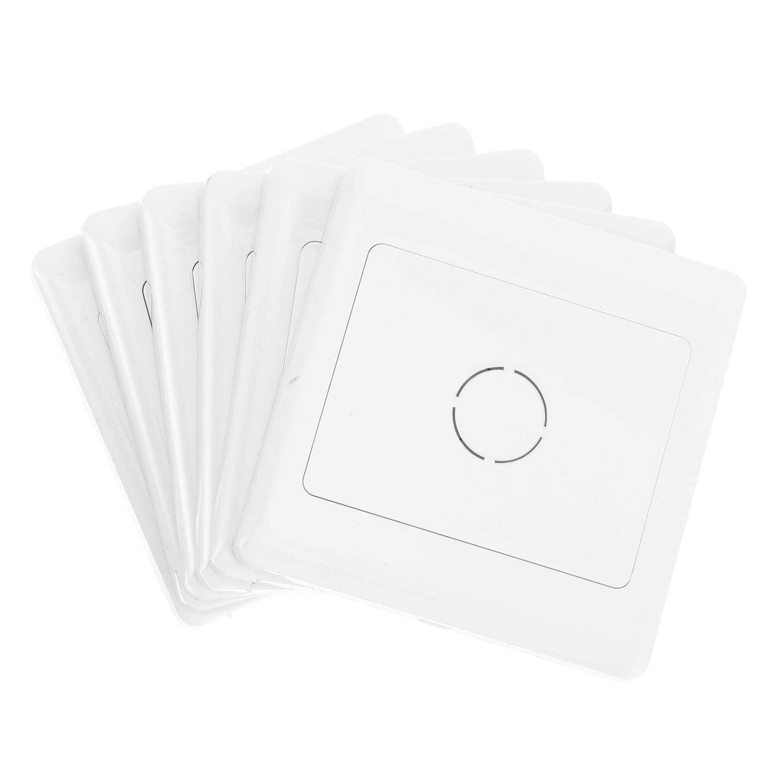 FRCOLOR White PC Panel Cover for Electrical Outlet Decorative Covers ...