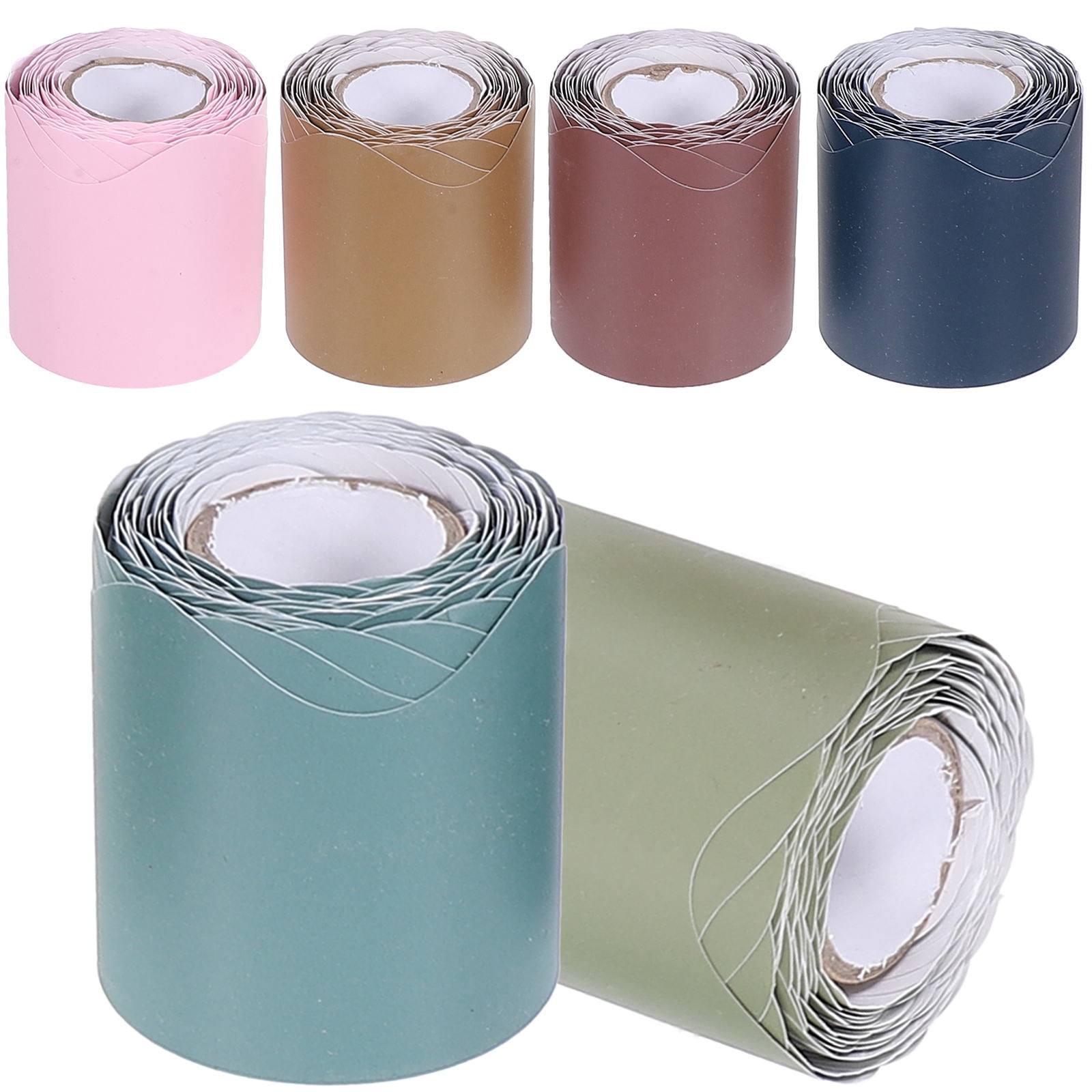 FRCOLOR 6 Rolls Border Paper for Bulletin Board Blackboard Border ...