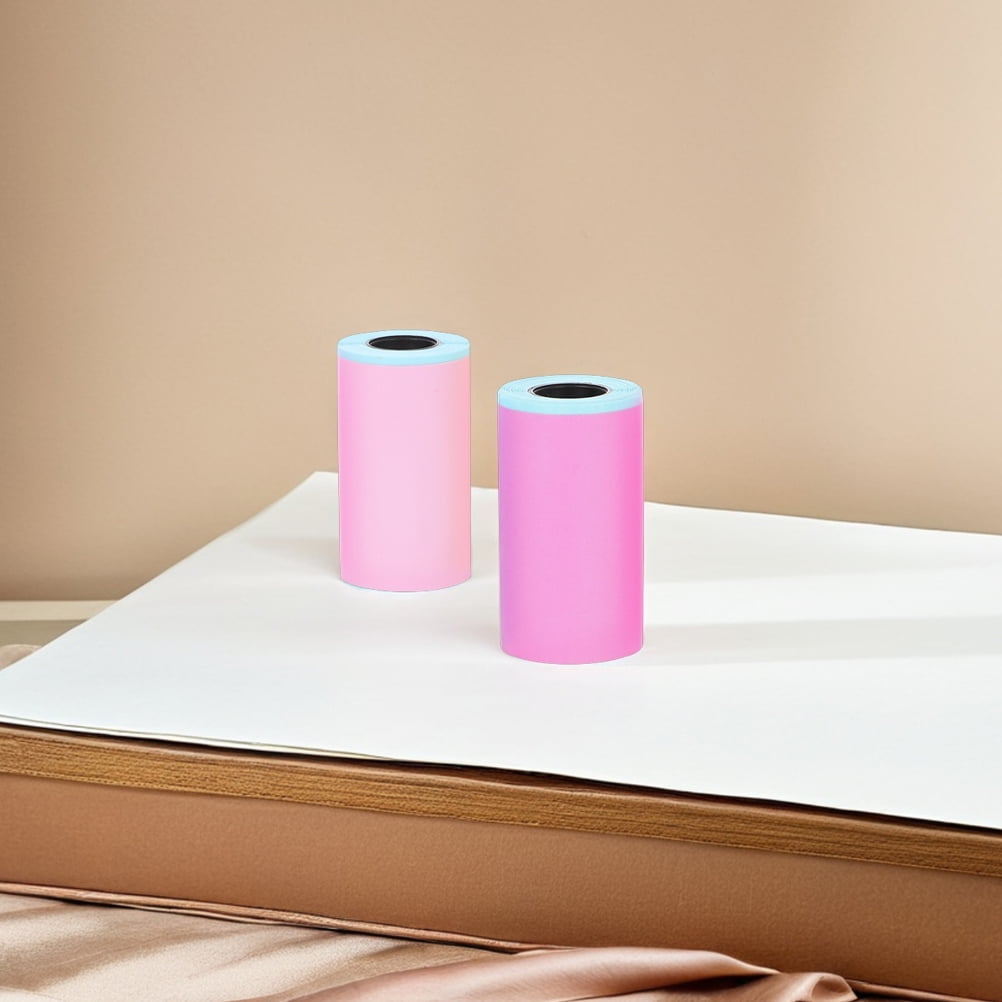 FRCOLOR 6 Rolls Of Thermal Sticker Paper Roll Labels Blank Paper Tags ...