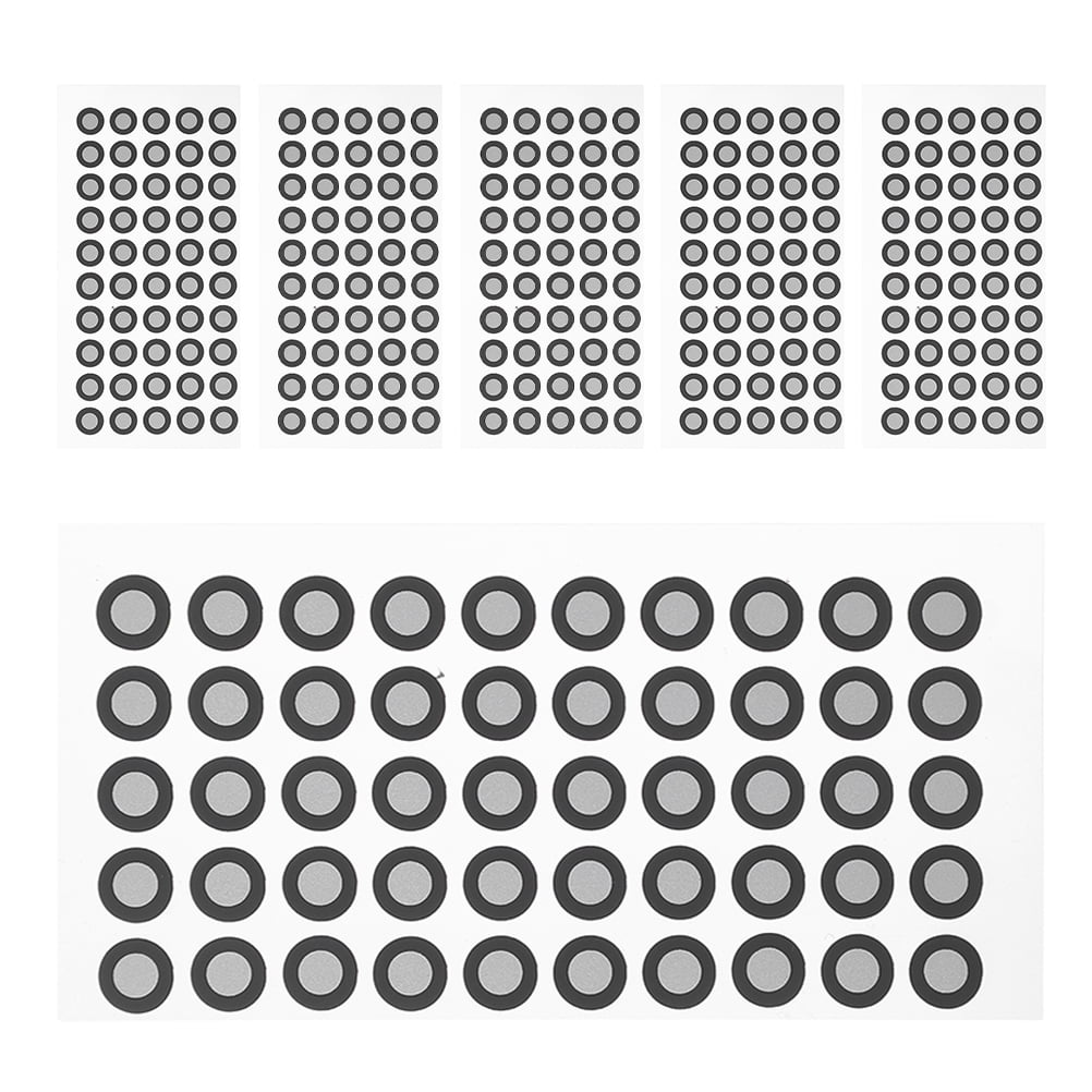 FRCOLOR 6 Sheets 3d Scanning Tracking Markers Dots Diffuse Reflection ...