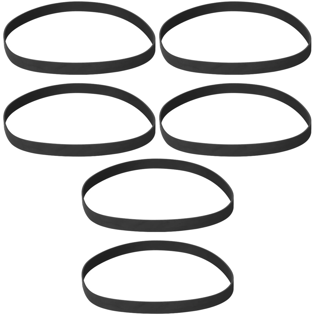 FRCOLOR 6 pcs 5mm Width 65mm Diameter Mix Cassette Tape Machine Belts ...