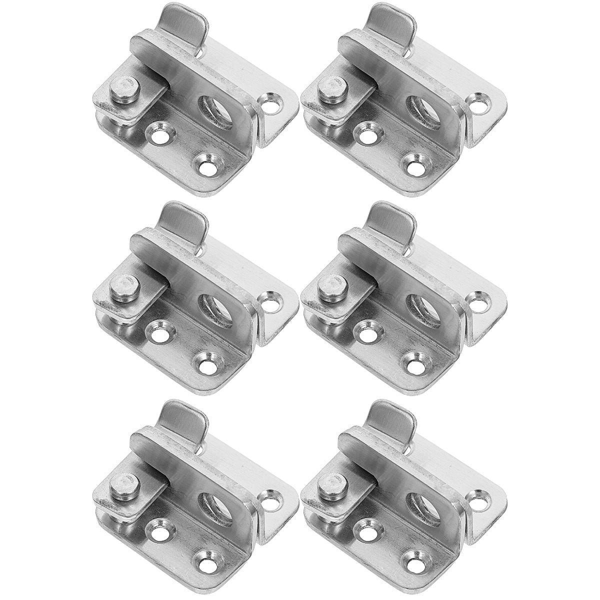 FRCOLOR 6 pcs Flipping Latch Gate Bolt Latch Safety Door Lock Catch ...