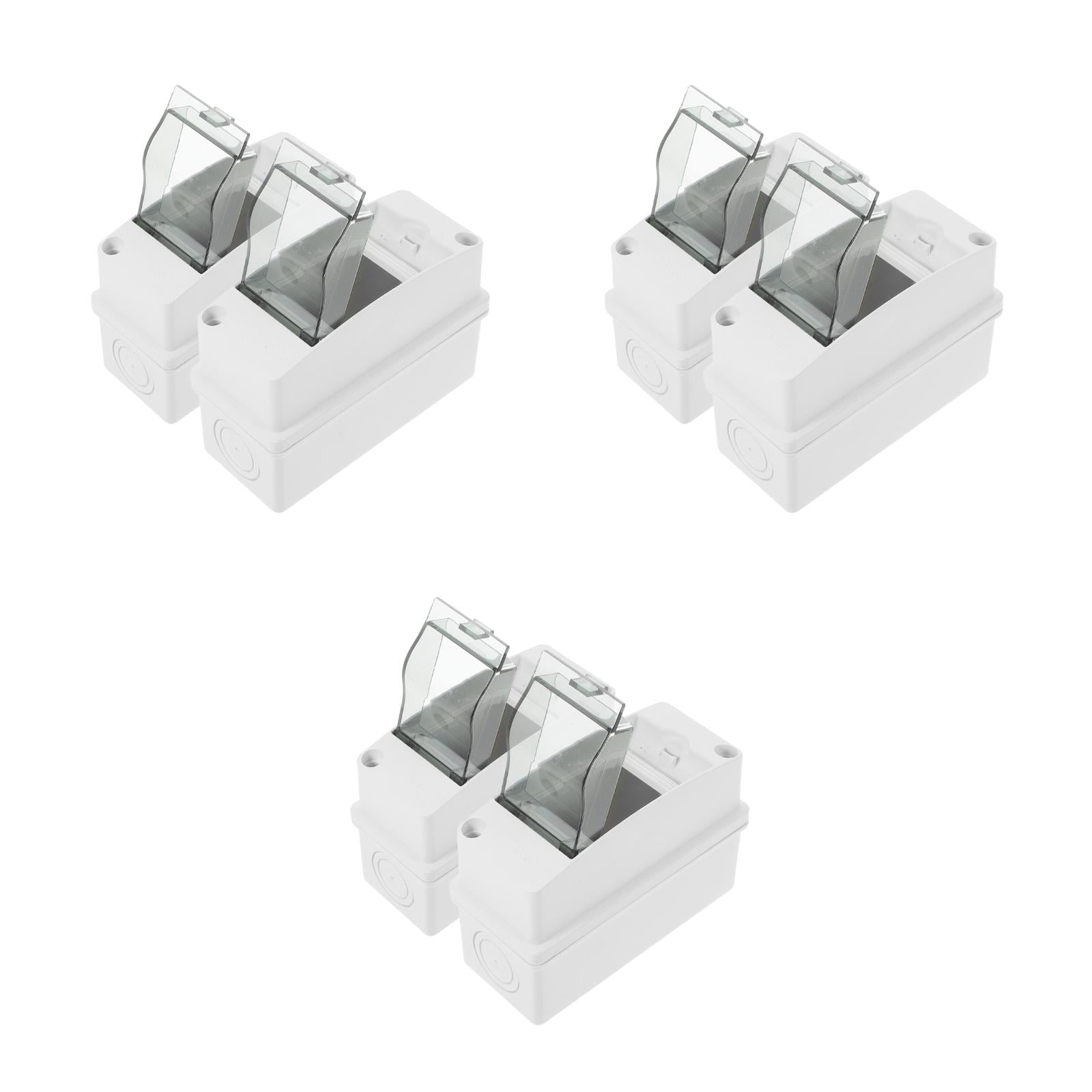 FRCOLOR 6 pcs Junction Boxes Power Distribution Protection Box Electric ...