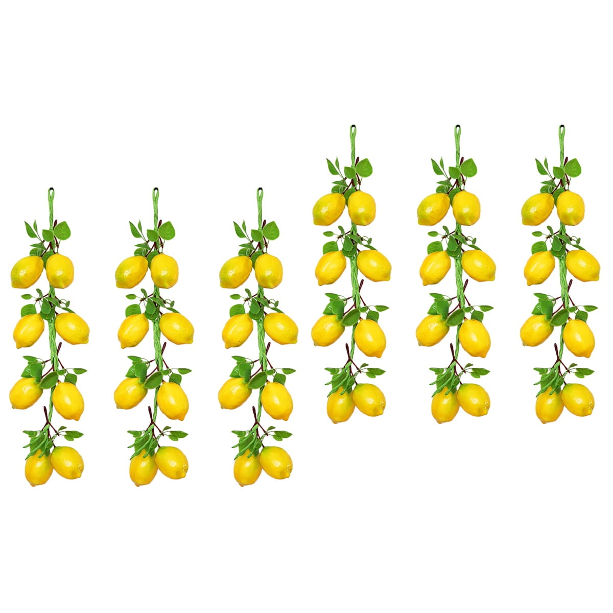 FRCOLOR 6 pcs Realistic Fruits Shape Models Fake Lemon String ...