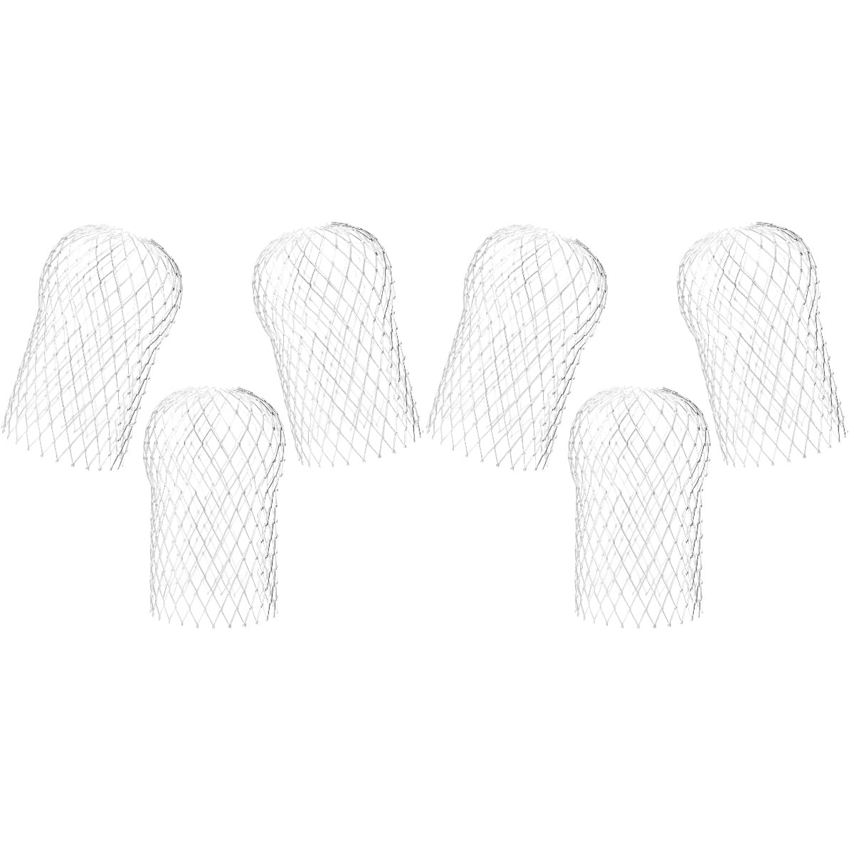 FRCOLOR 6 pcs Roof Gutter Guards Stainless Steel Leaf Filter Expandable ...