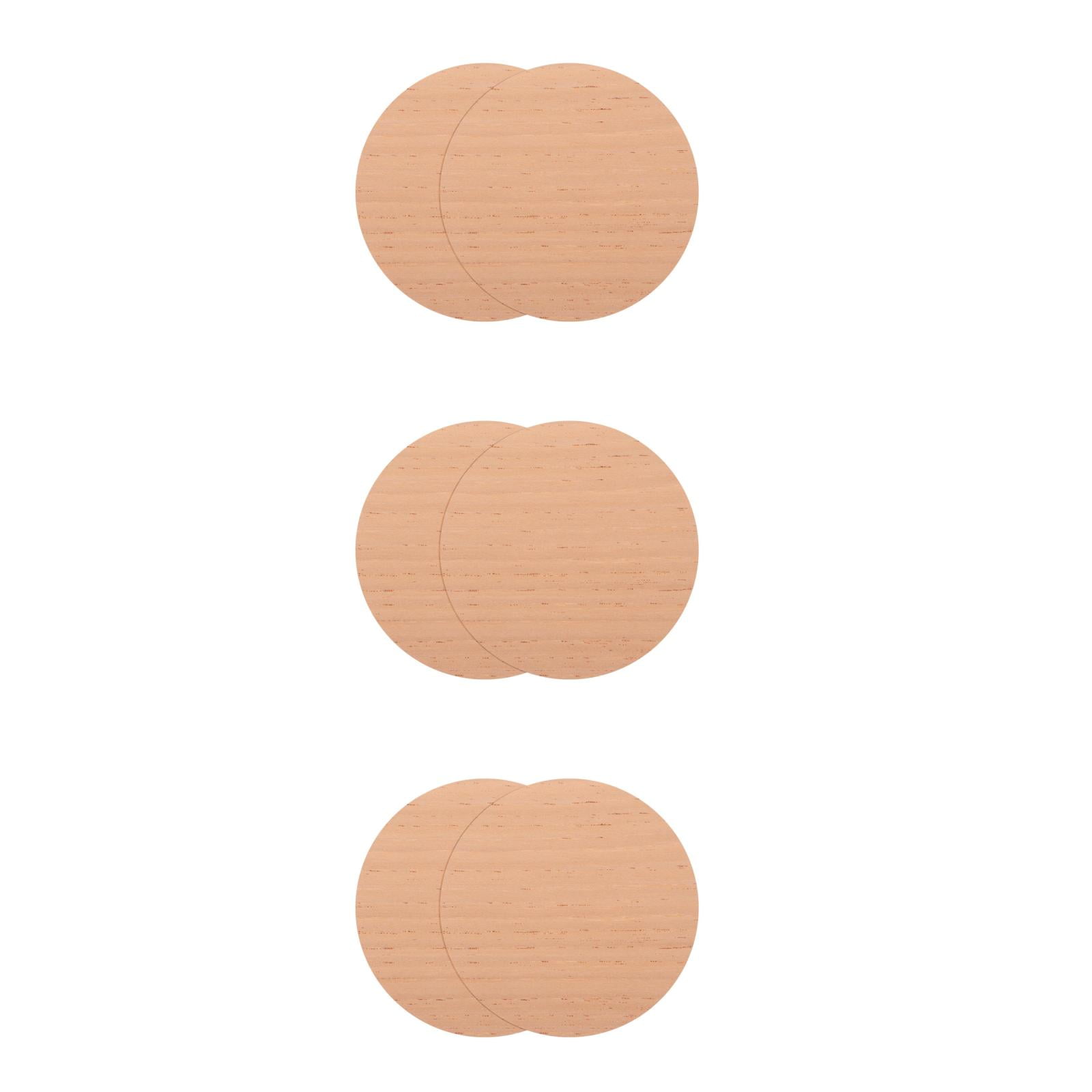 FRCOLOR WORGEOUS 6 pcs Round Spanish Cedar Sheets Dividers for Humidors ...