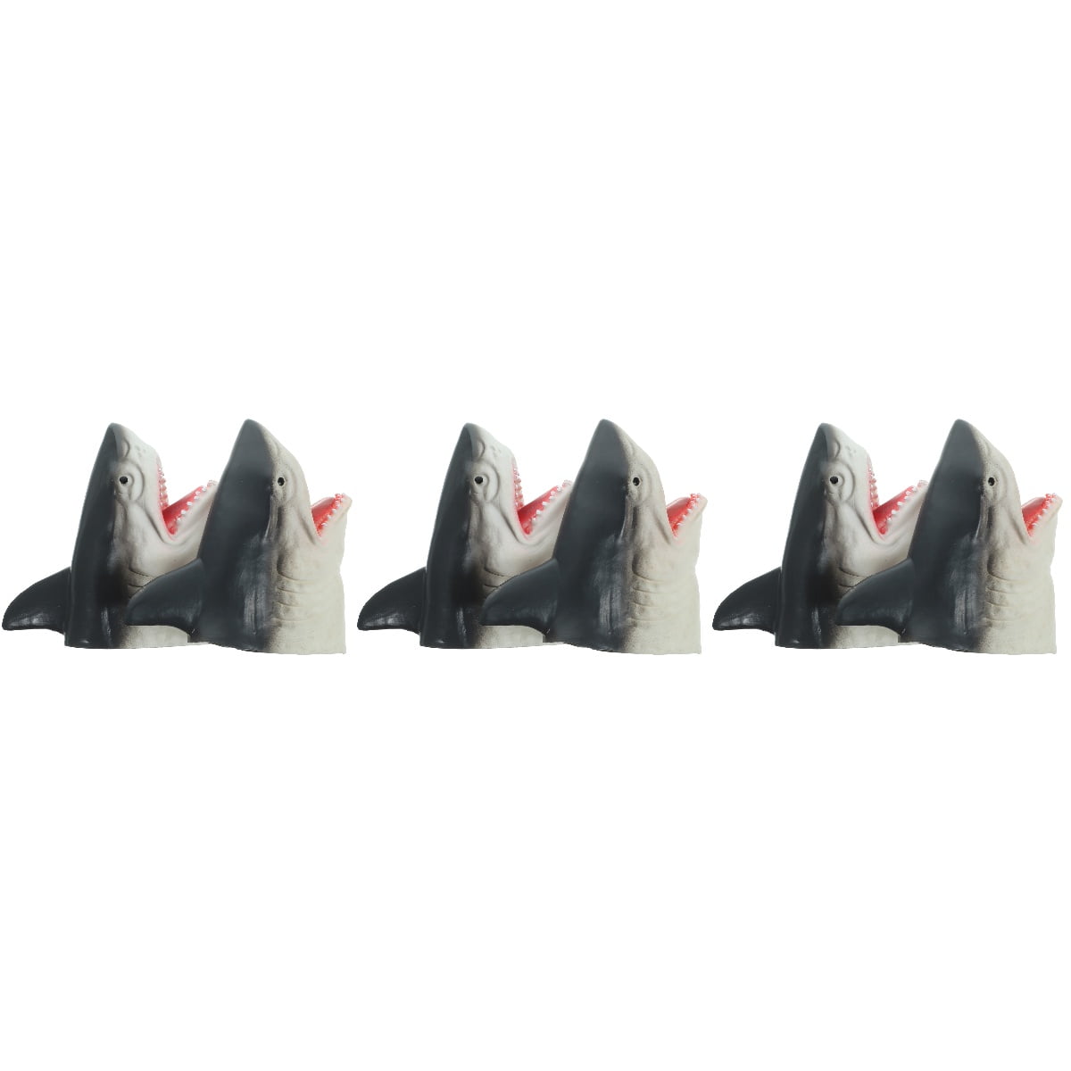 FRCOLOR 6 pcs Shark Hand Puppet Model Toys Shark Head Hand Puppets ...