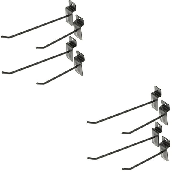 FRCOLOR 60 Pcs Slatwall Hooks Slatwall Panel Hooks Slat Wall Hooks ...
