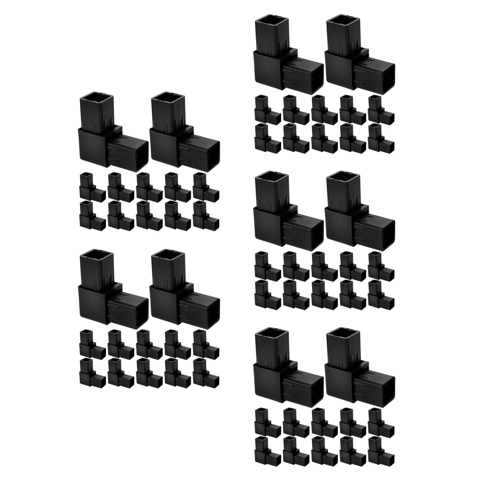 FRCOLOR 60 pcs Air Conditioner Tubing Connector Square Tube Fitting ...