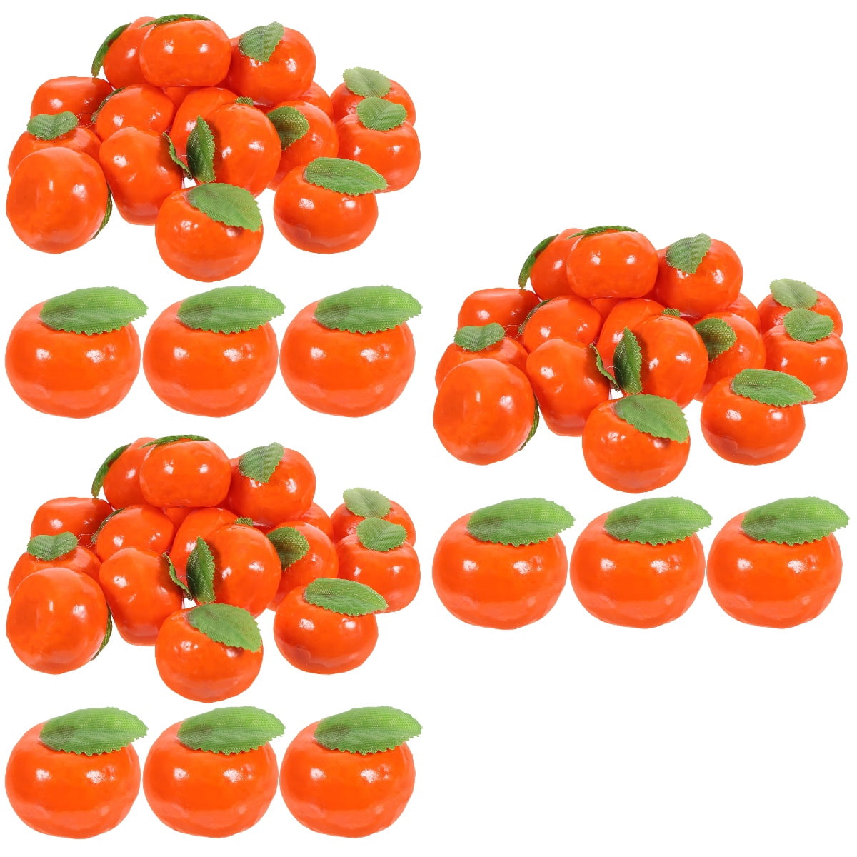 FRCOLOR 60 pcs Artificial Oranges Lifelike Oranges Model Fruits ...