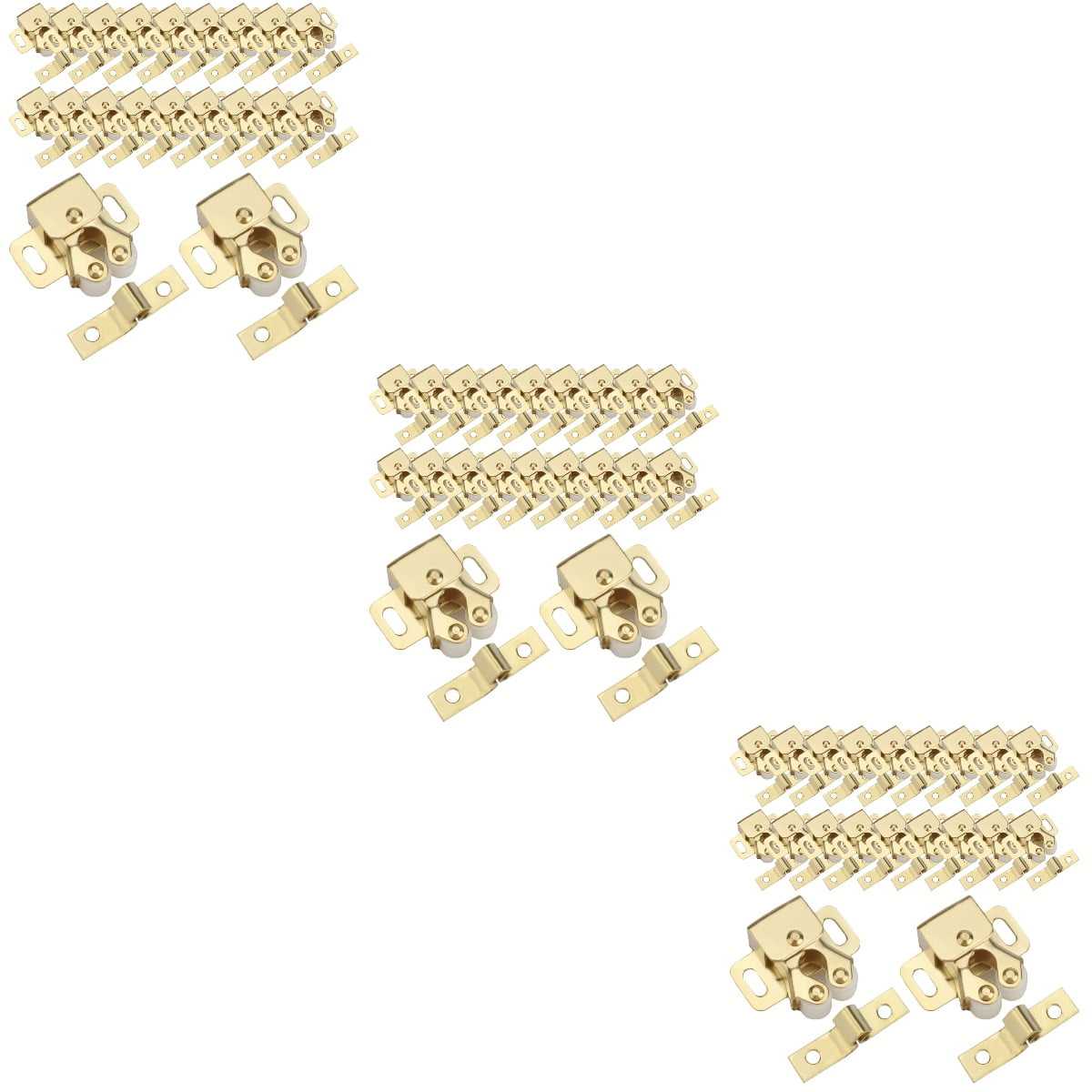 FRCOLOR 60 pcs Cabinet Door Latches Door Catch RV Cabinet Latches ...