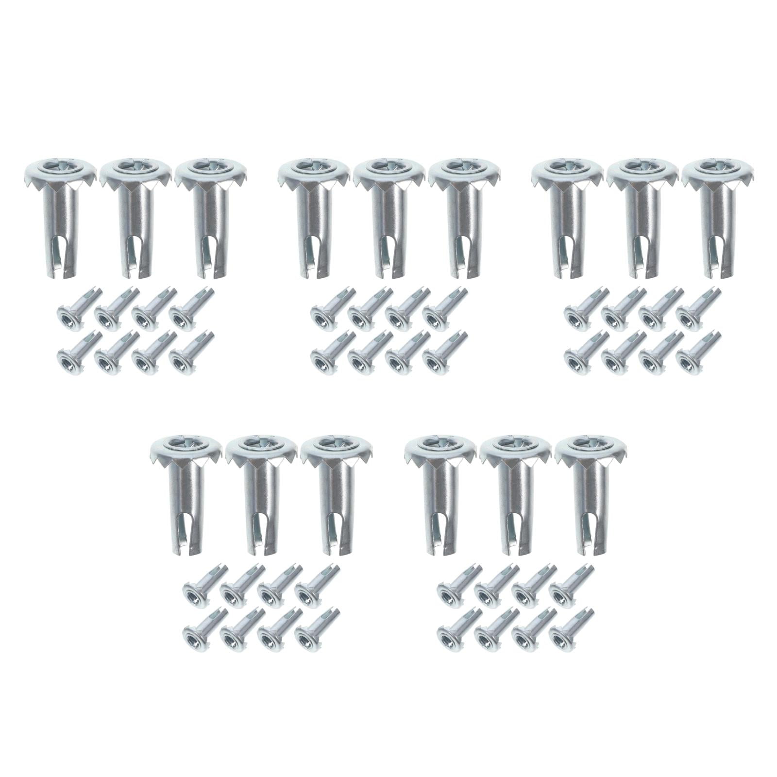 FRCOLOR 60 pcs Caster Sockets Iron Caster Stem Sleeve Wheel Socket ...