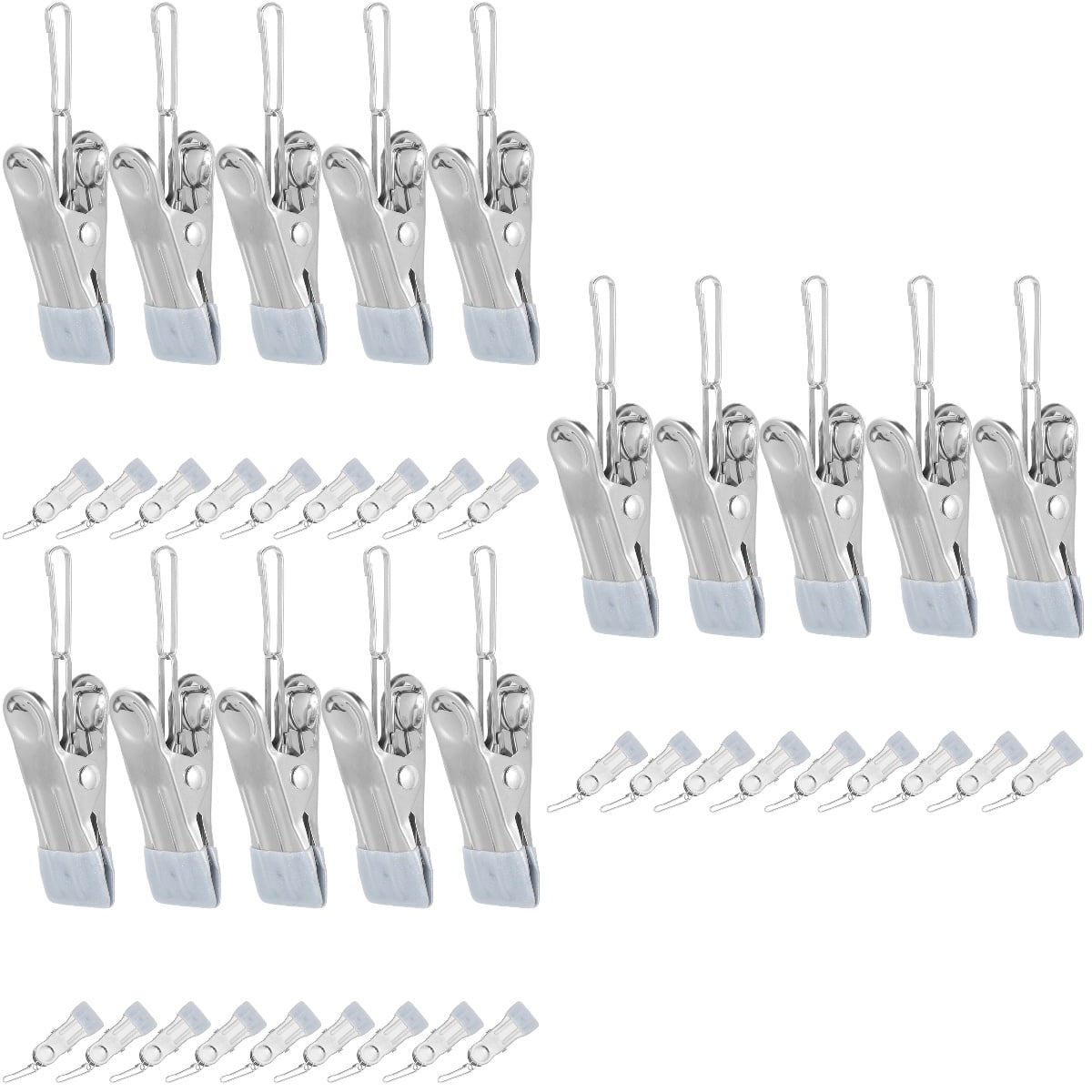 FRCOLOR 60 pcs Clothespins Clothes Clips Laundry Clothes Pin Clips for ...