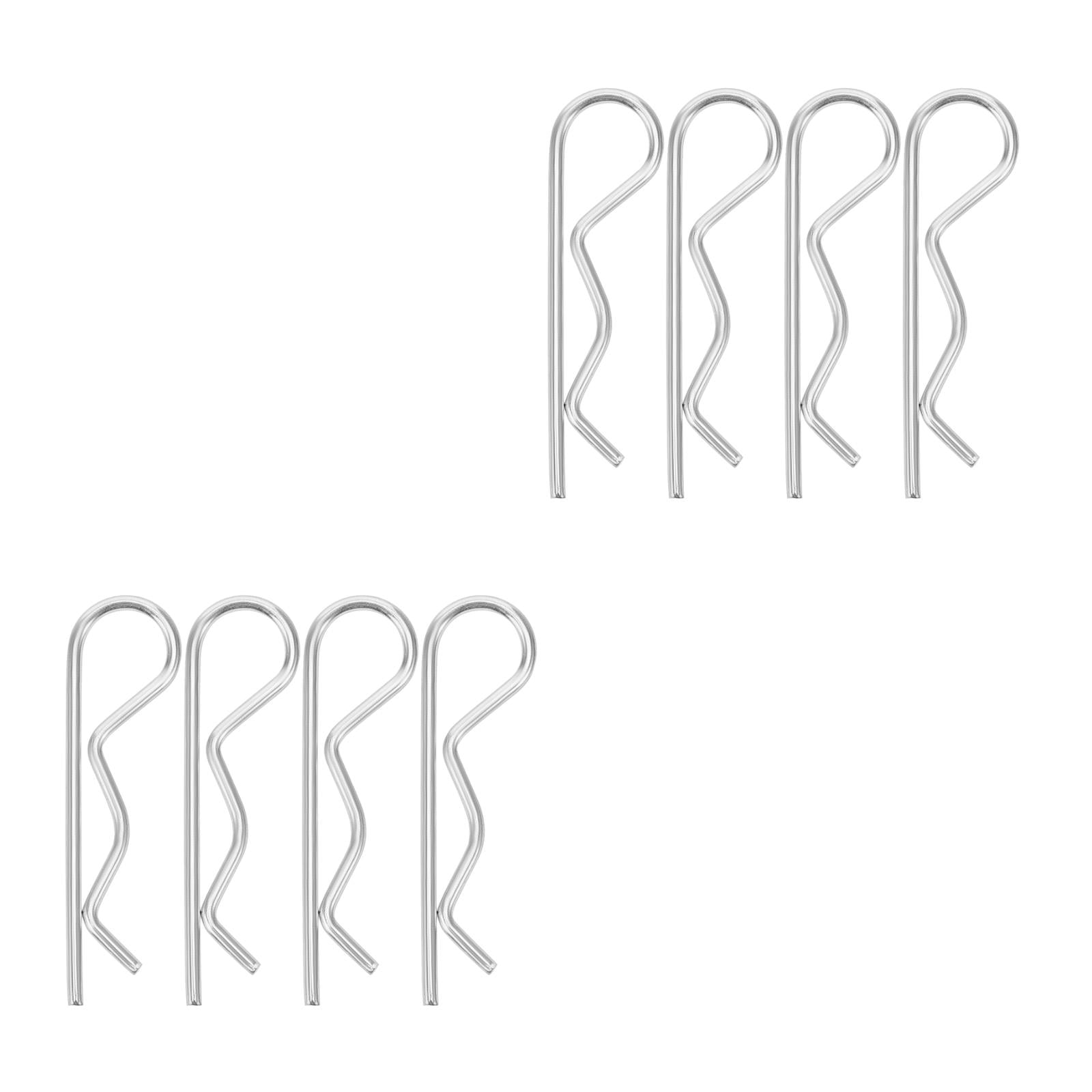 FRCOLOR Raindrops 60 pcs Trailer Hitch Pins Carbon Steel Safety Pins ...