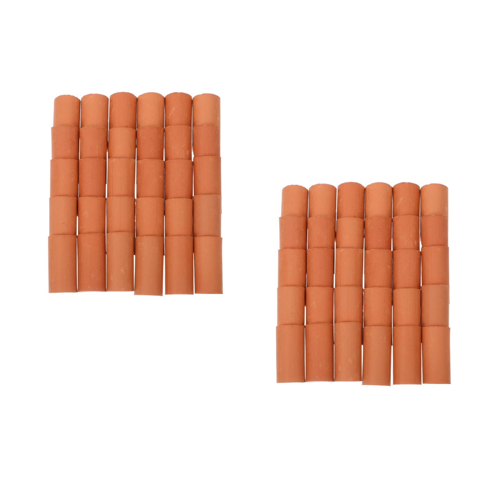 FRCOLOR Raindrops 60 pcs Realistic Mini Roof Tiles for DIY Building ...