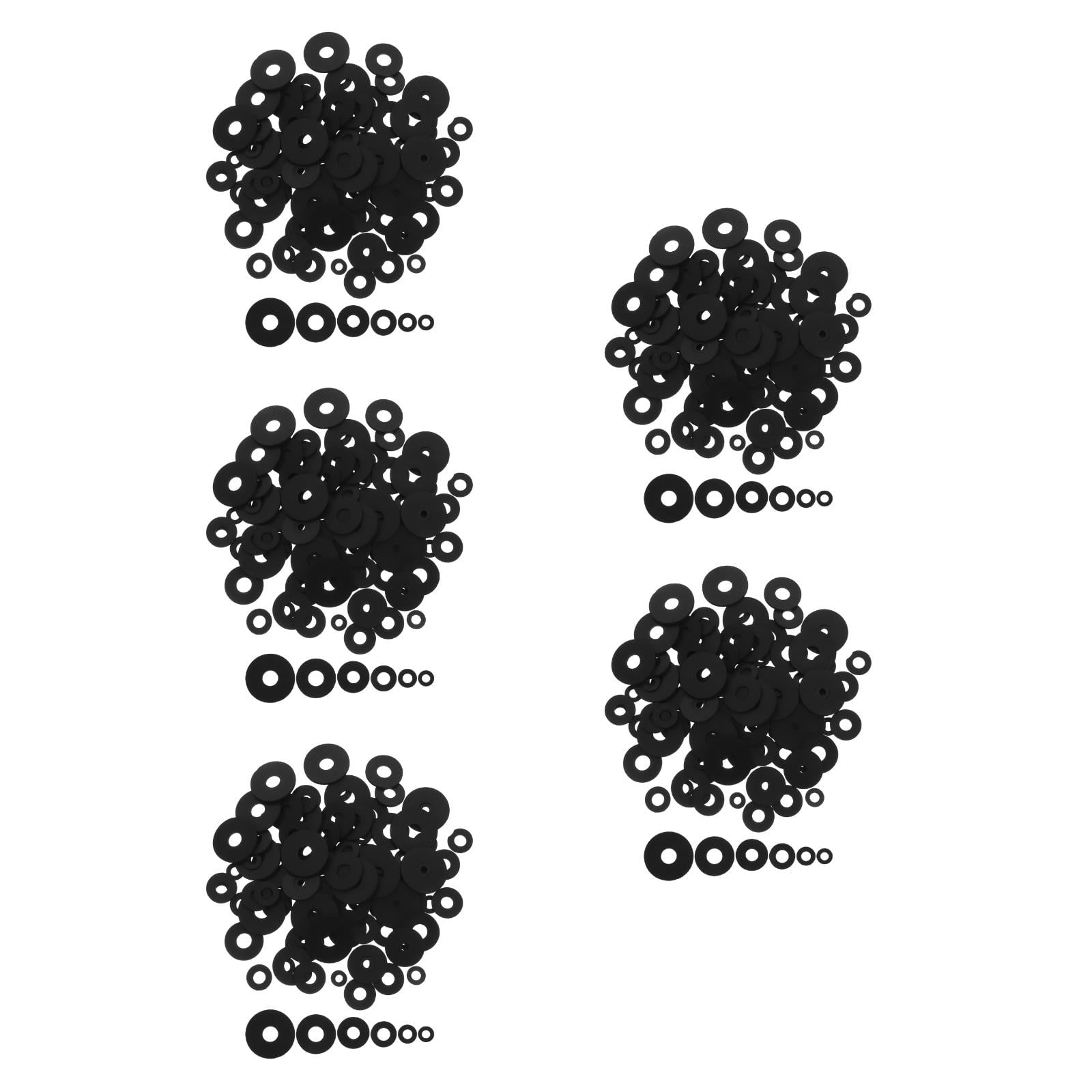 FRCOLOR 600 pcs Multi-Functional Rubber Washers Heavy-Duty Anti ...