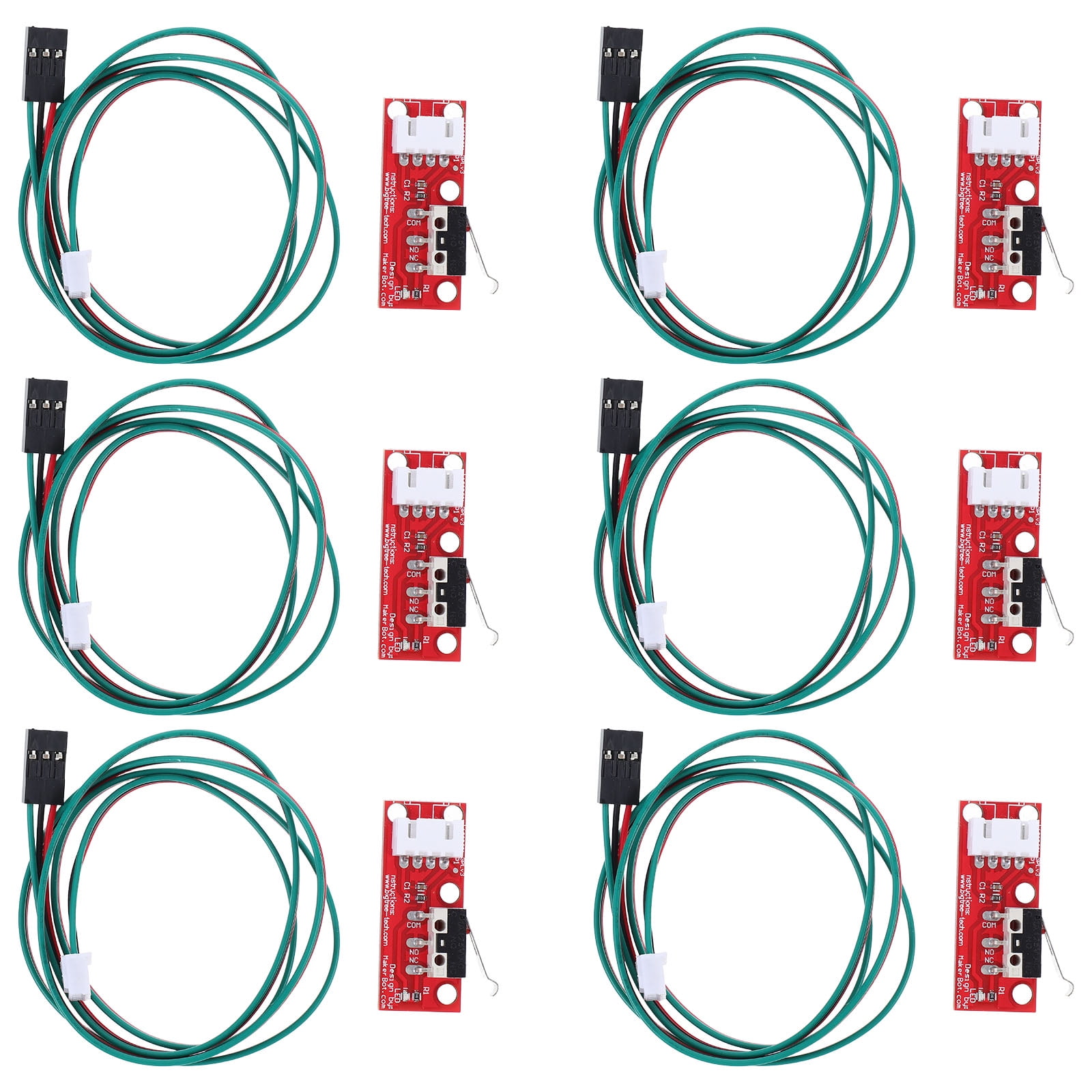 FRCOLOR 6PCS Mechanical Endstop Limit Switch for 3D Printer Micro Limit ...
