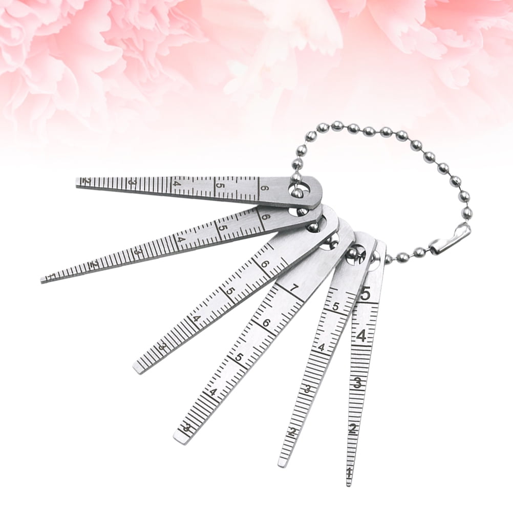 FRCOLOR 6pcs 0-7 Welding Inspection Gauge Stainless Steel Taper Metric ...