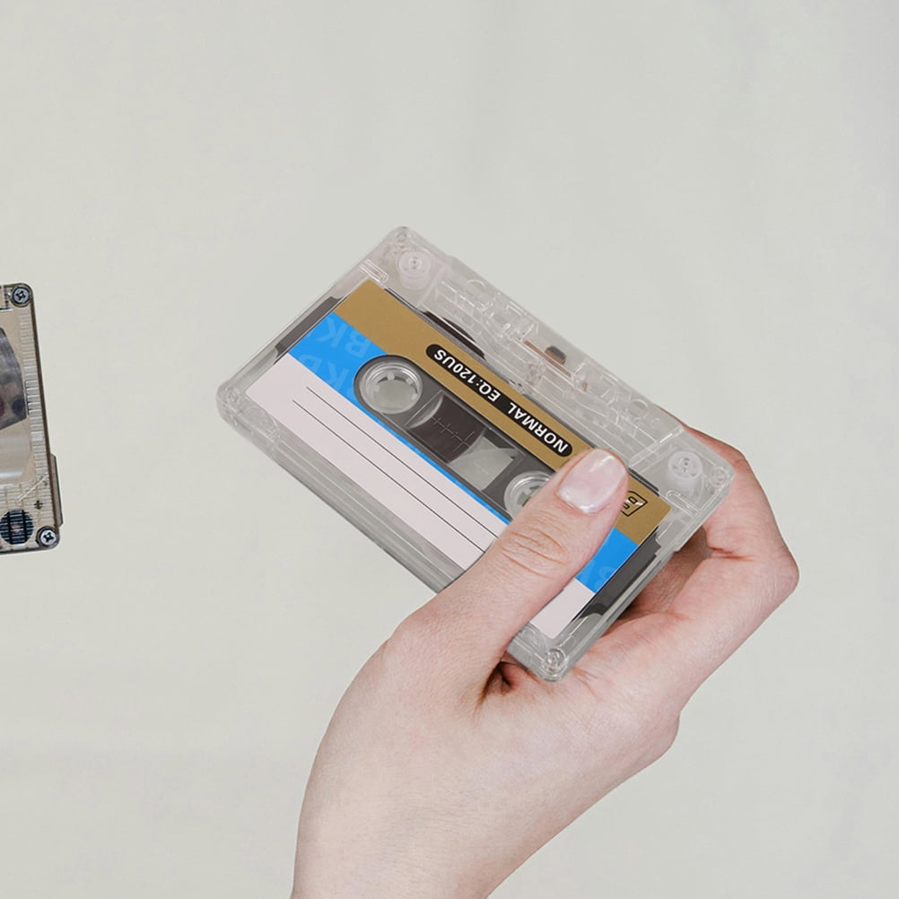 FRCOLOR 6pcs Blank Cassette Tapes 30 Minute Recordable Clear Audio ...