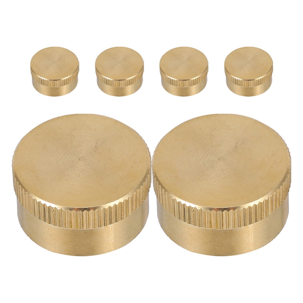 FRCOLOR 6pcs Brass Propane Tank Cap Sealing Propane Tank Cap Refill ...