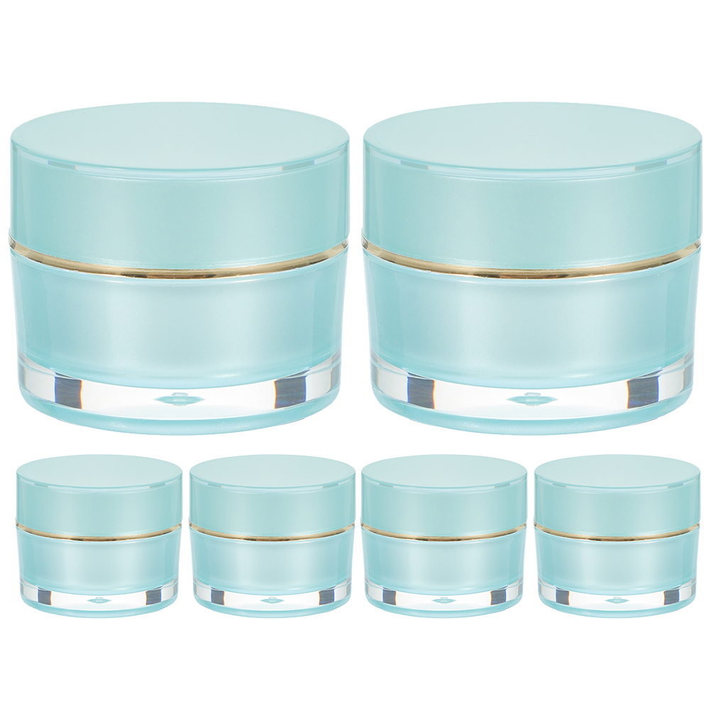 FRCOLOR 6pcs Cream Jar Empty Cream Container 10g Refillable Cream ...