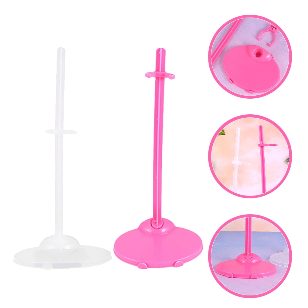 FRCOLOR 6pcs Doll Support Stands Action Figure Display Stands Small ...