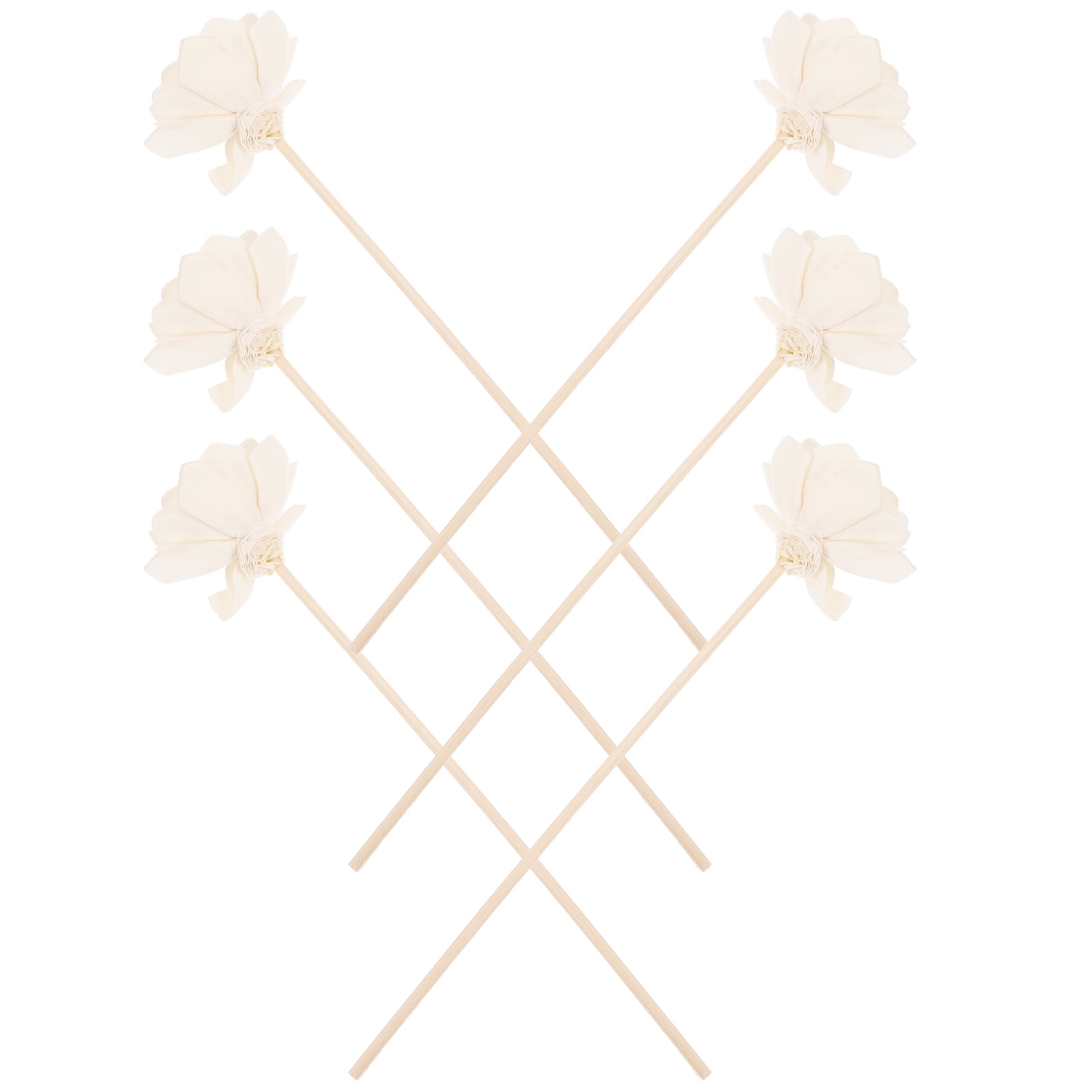 FRCOLOR 6pcs Flower Diffuser Sticks Replacement Diffuser Dahlia Home ...