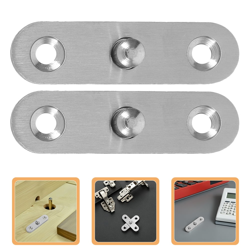 FRCOLOR 6pcs Foldable 360 Degree Rotation Invisible Door Hinges ...