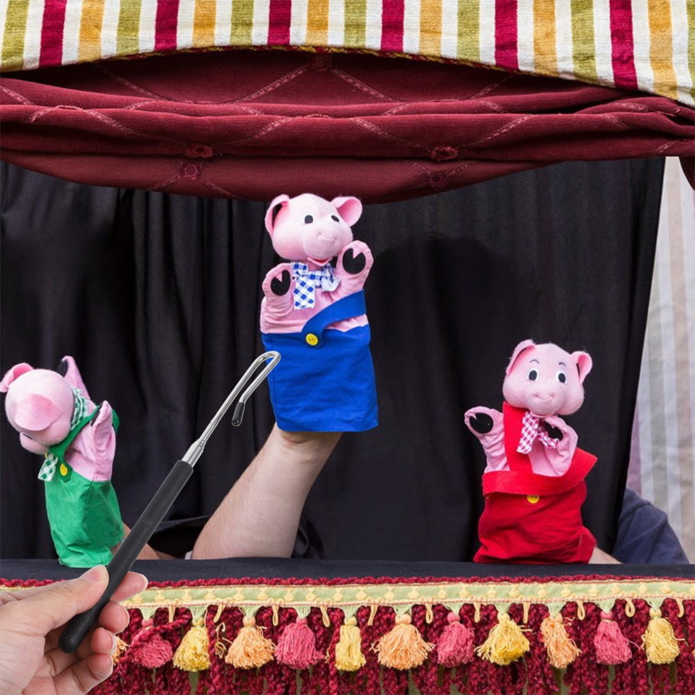 FRCOLOR 6pcs Hand Puppet Manipulation Rod Puppet Arm Rods Puppet Control Hand Rod Puppet Hand ...