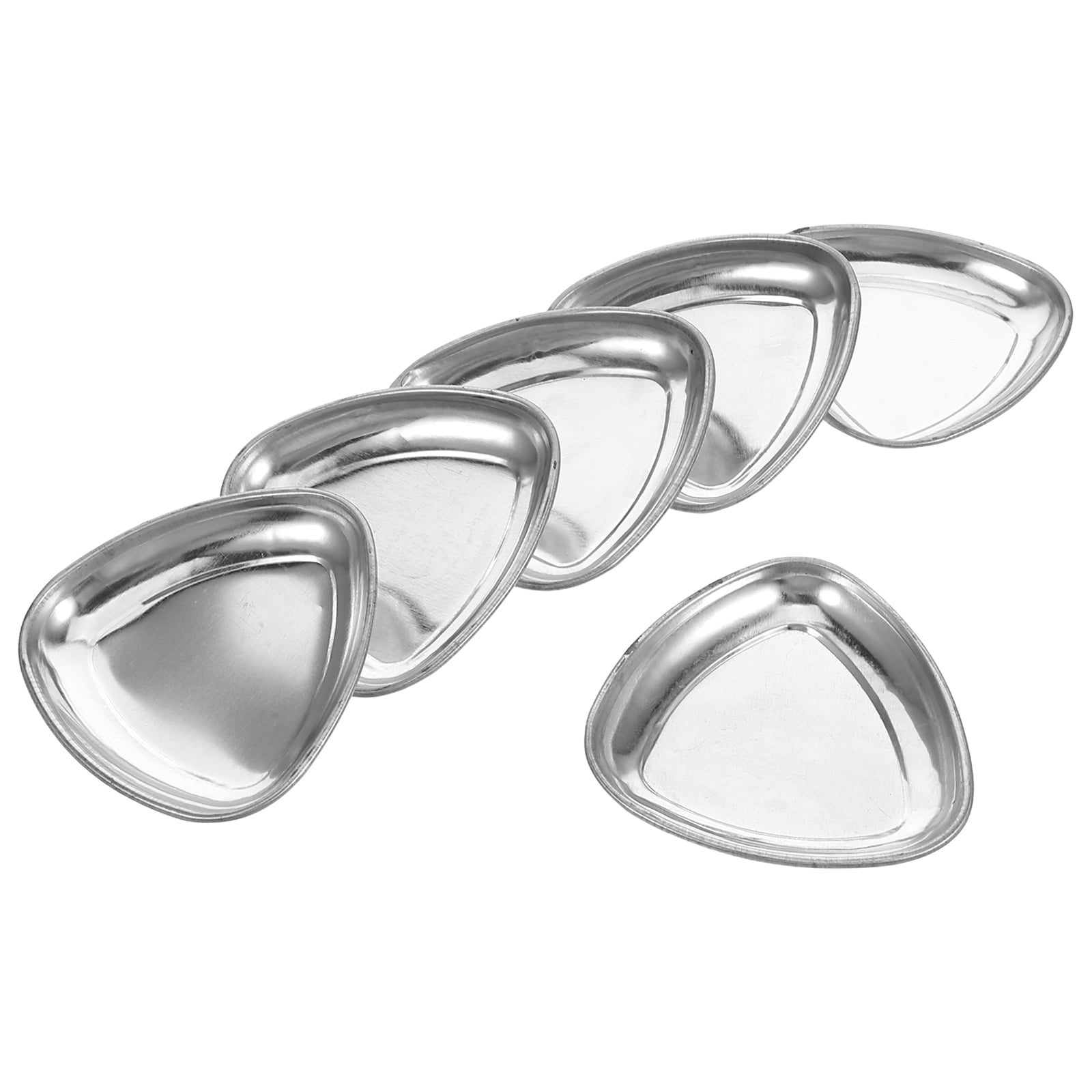 FRCOLOR 6pcs Metal Reusable Watercolor Tray Small Paint Trays For Model ...