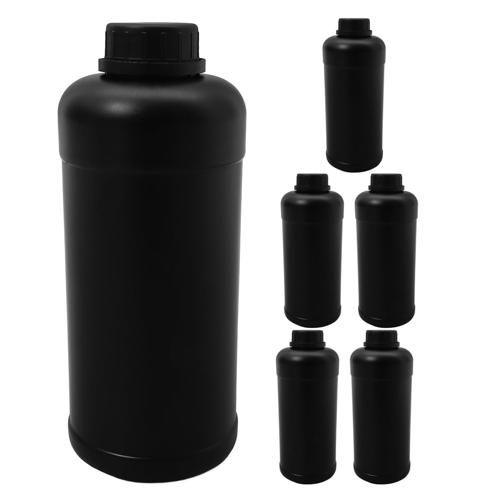 FRCOLOR 6pcs Plastic Bottles For Liquid Storage Chemical Bottle Water ...