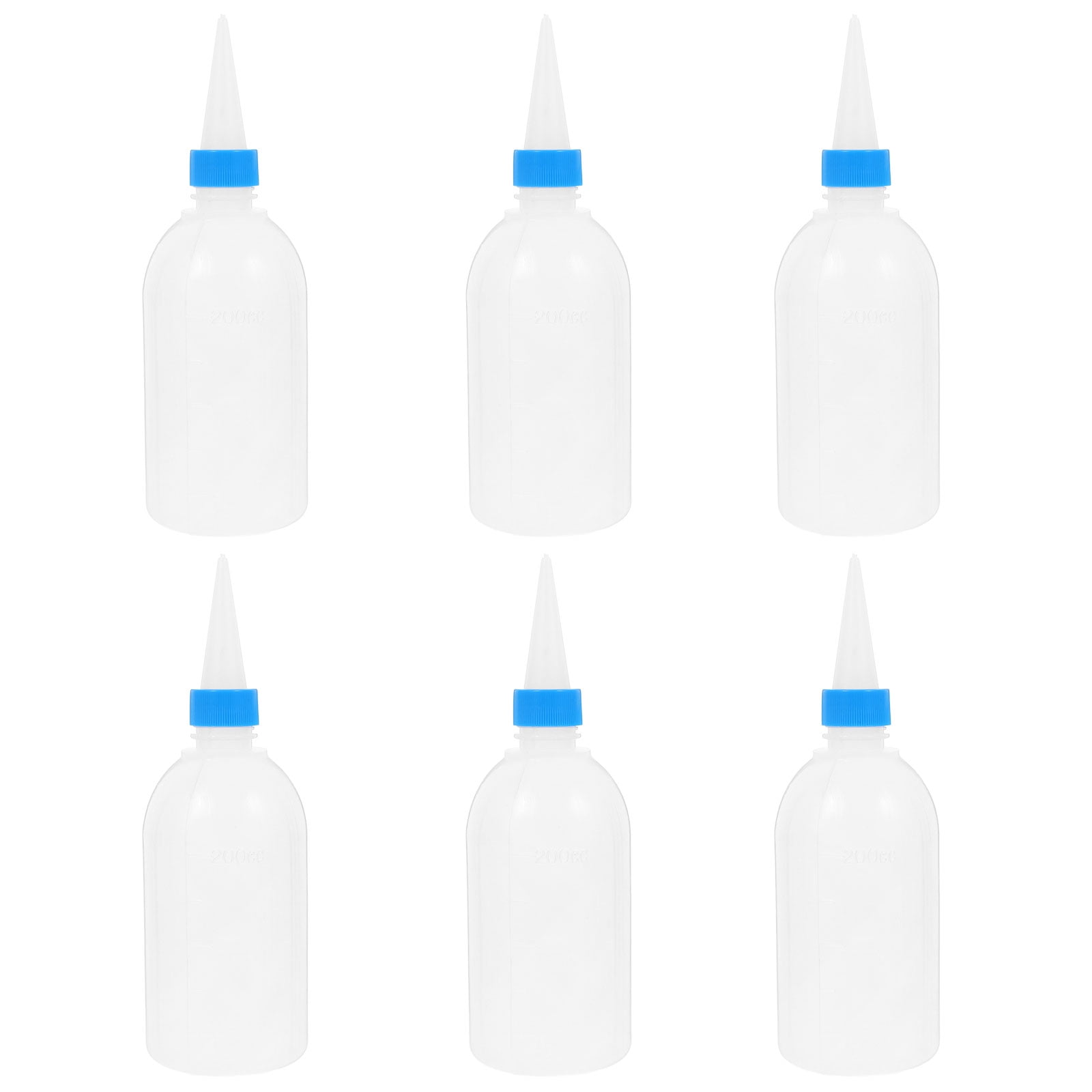 FRCOLOR 6pcs Plastic Industry Pointy Nozzle Sewing Machine Oil Squeeze ...