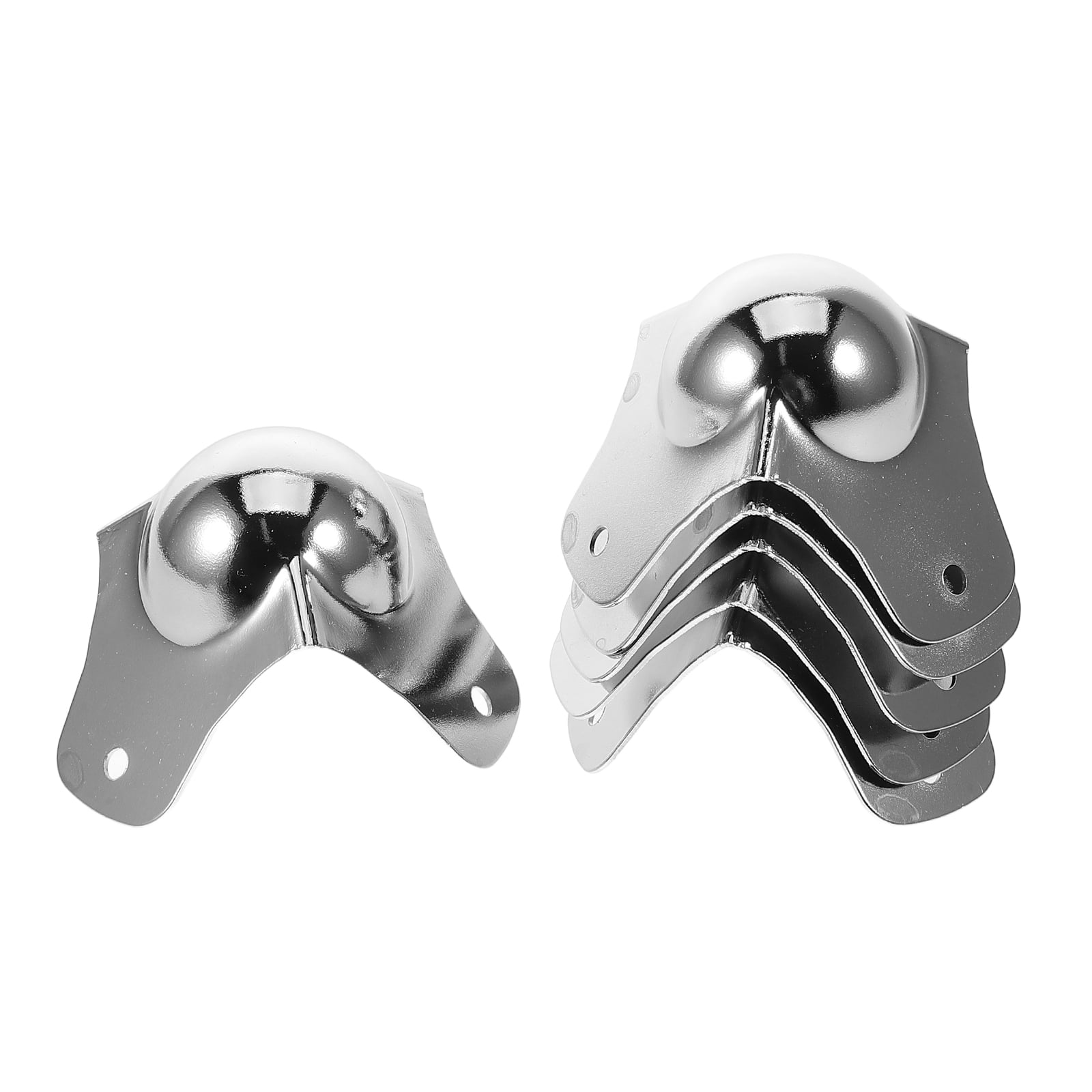FRCOLOR 6pcs Safety Spherical Edge Guards Silver Ball Corner Protectors ...