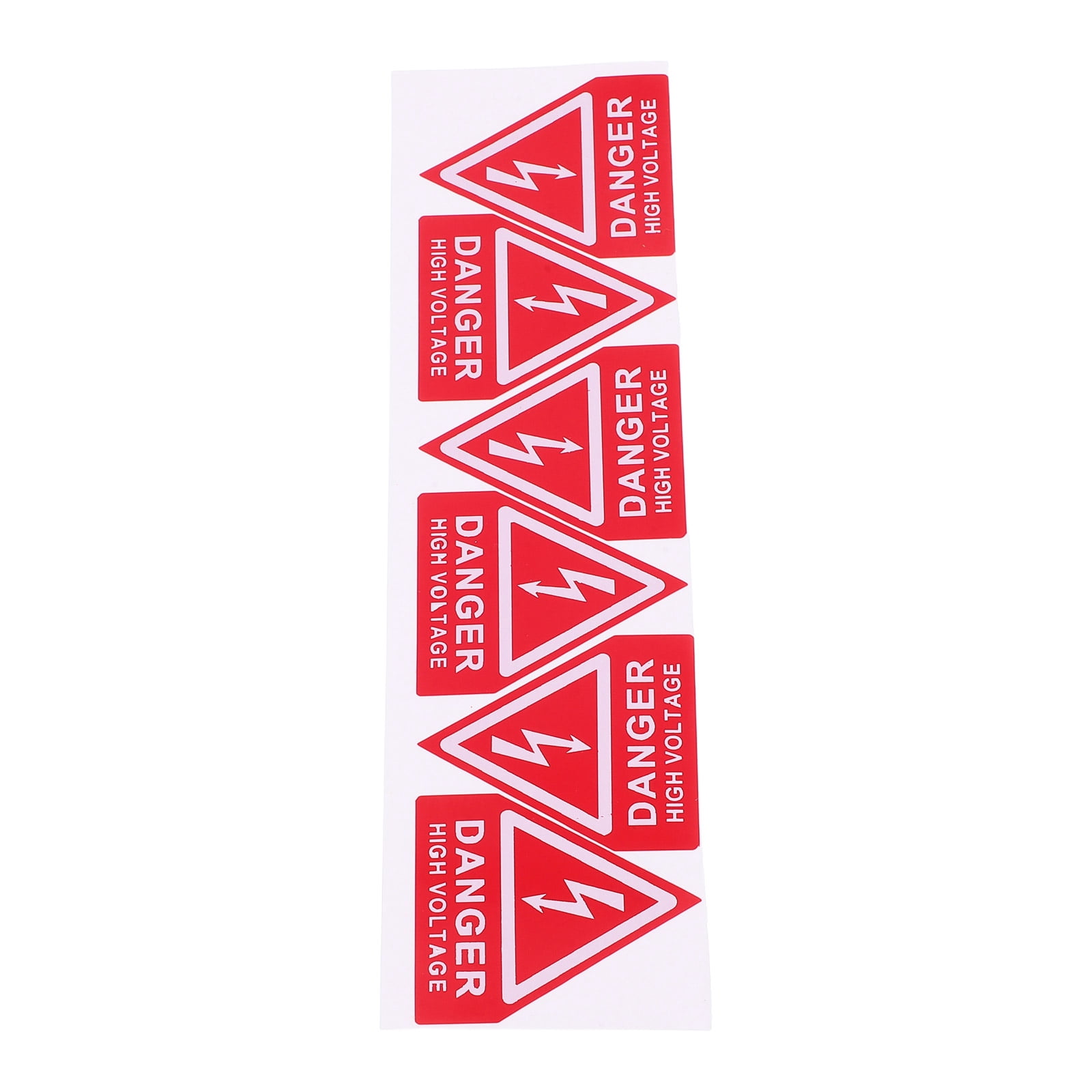 FRCOLOR 6pcs Safety Warning Sign For Electrical Shock High Voltage ...
