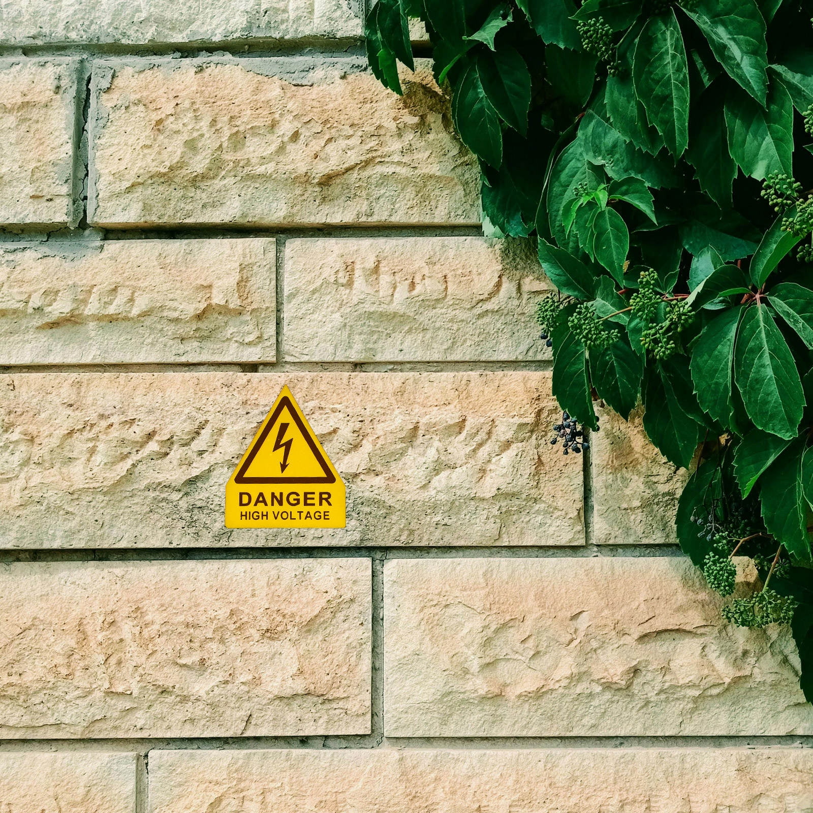 FRCOLOR 6pcs Safety Warning Sign Sticker For High Voltage Danger ...