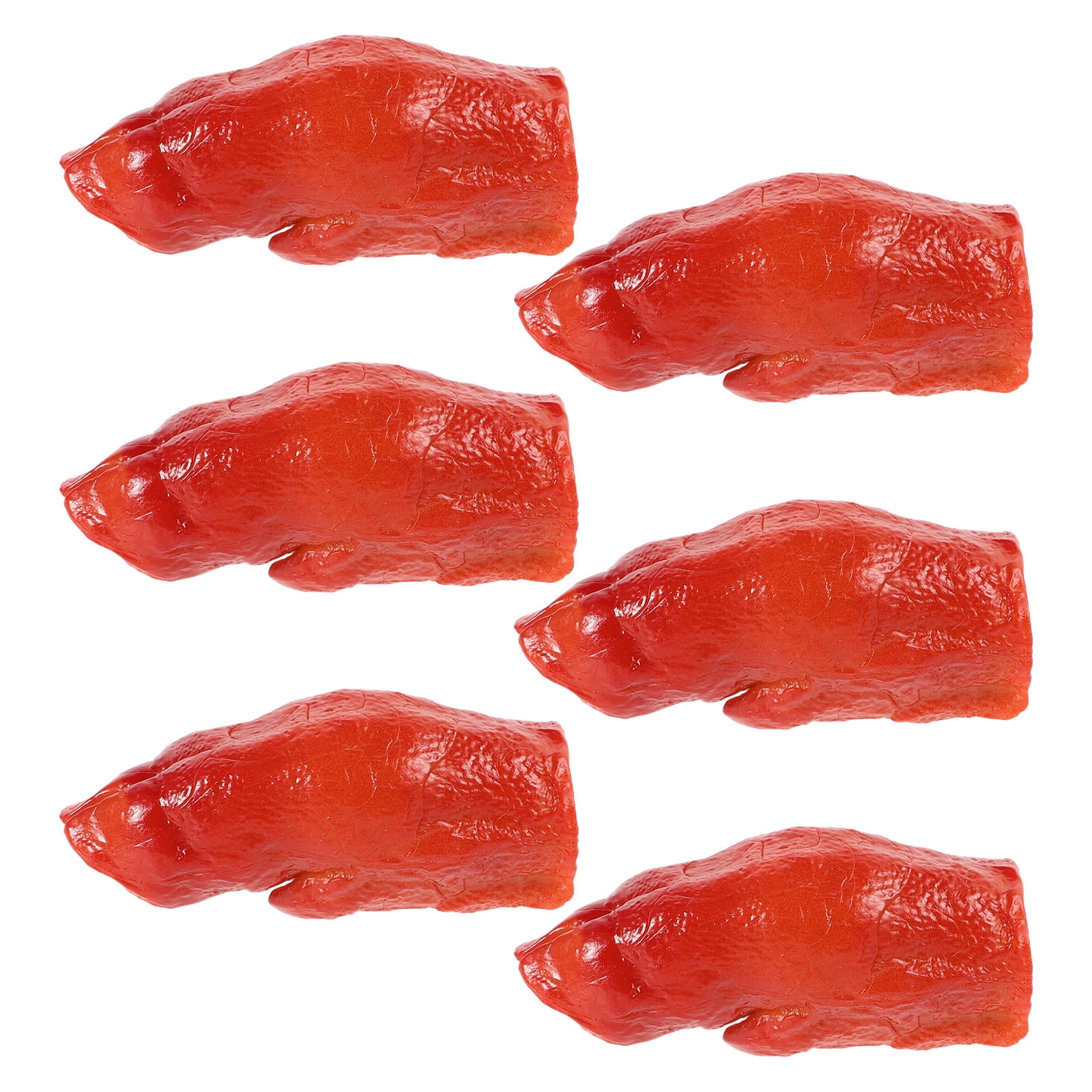 FRCOLOR 6pcs Simulated Mini Pig Feet Realistic Pig Feet Prop For ...