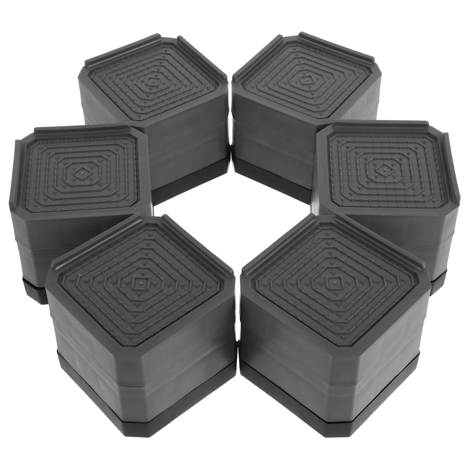 FRCOLOR 6pcs Table Leg Risers Washer Vibration Pads Dryer Stabilizer ...