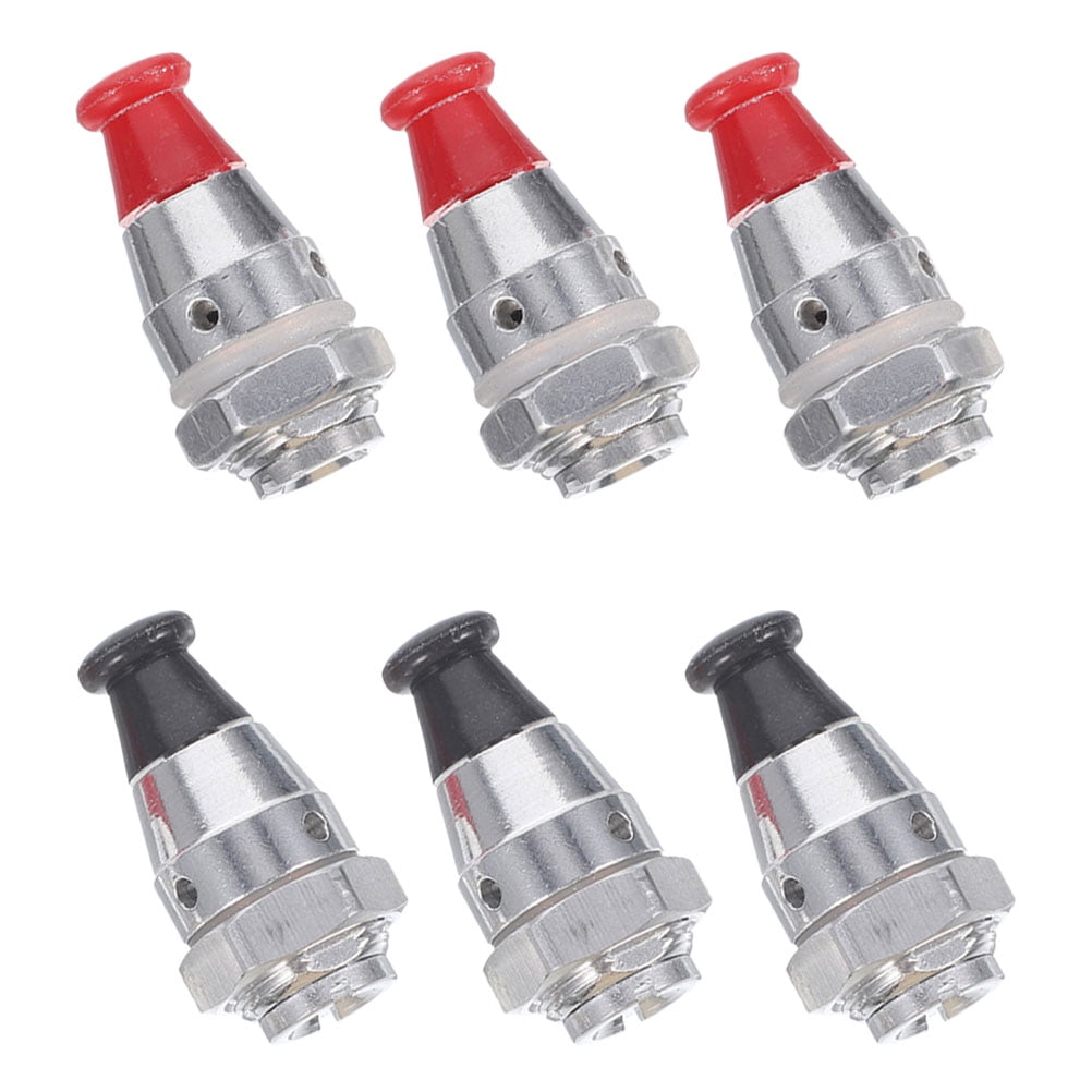 FRCOLOR 6pcs Universal Pressure Cooker Relief Valve Set Aluminum Alloy ...