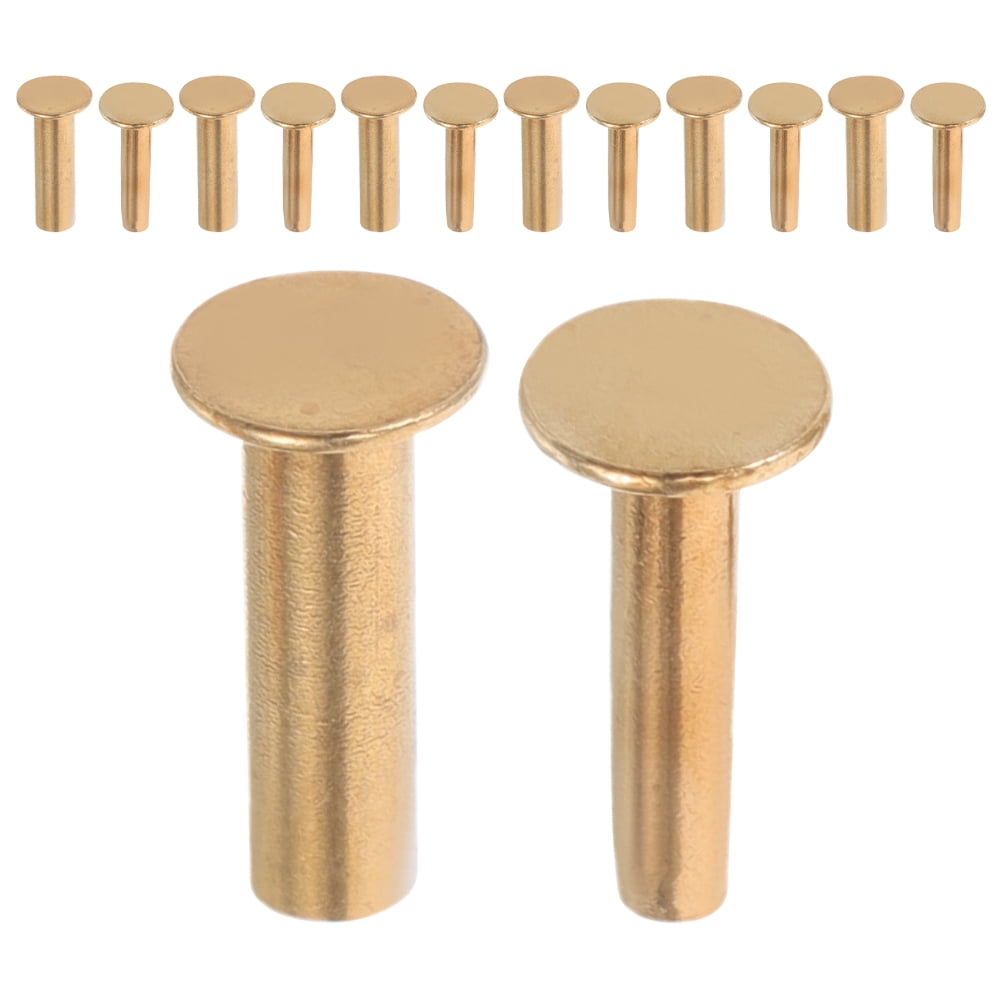 FRCOLOR 7 Pairs Knife Handle Bolt Rivets Screw Fastener Nut Diy ...