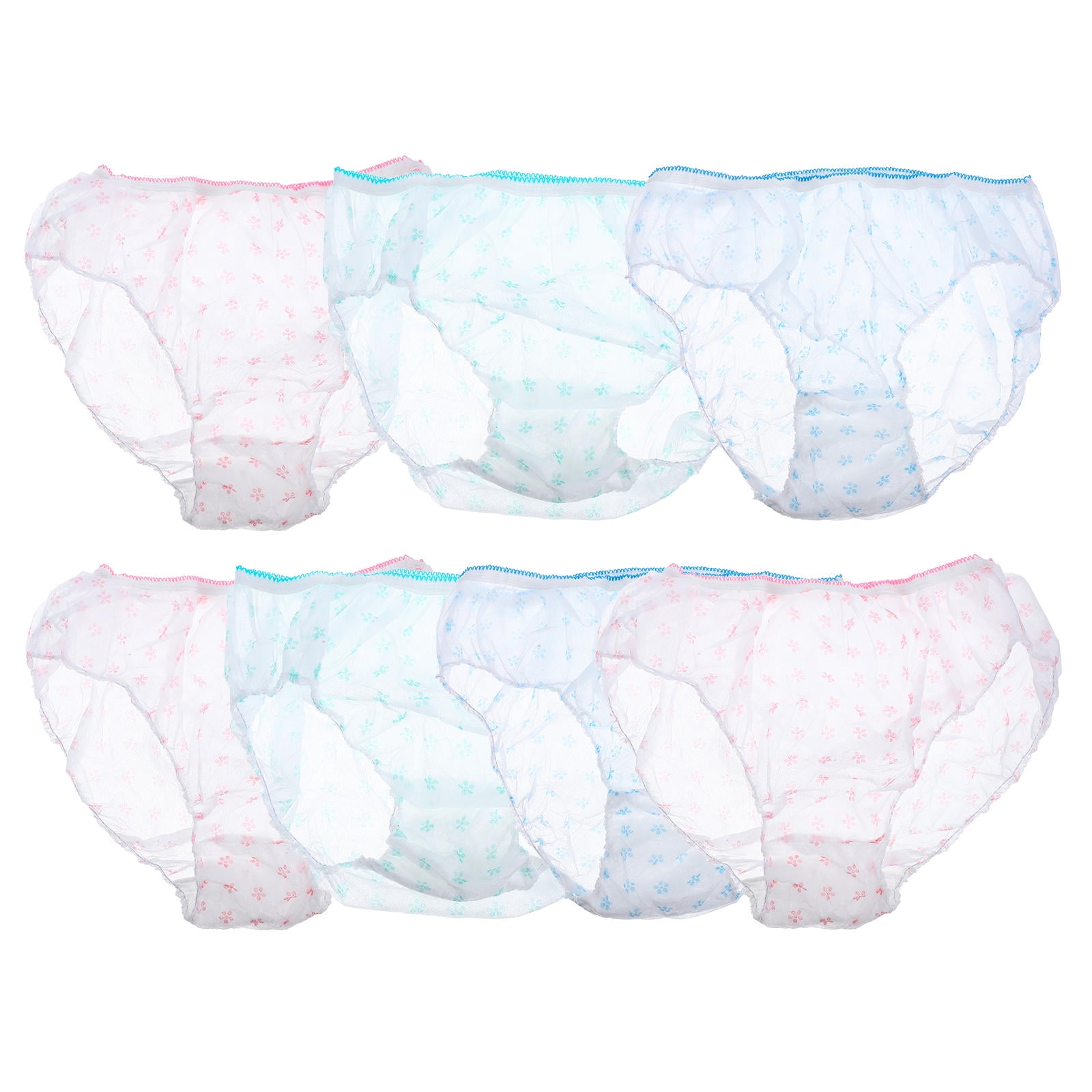 FRCOLOR 7 Pcs Mesh Maternity Disposable Panties Odorless Briefs Travel ...