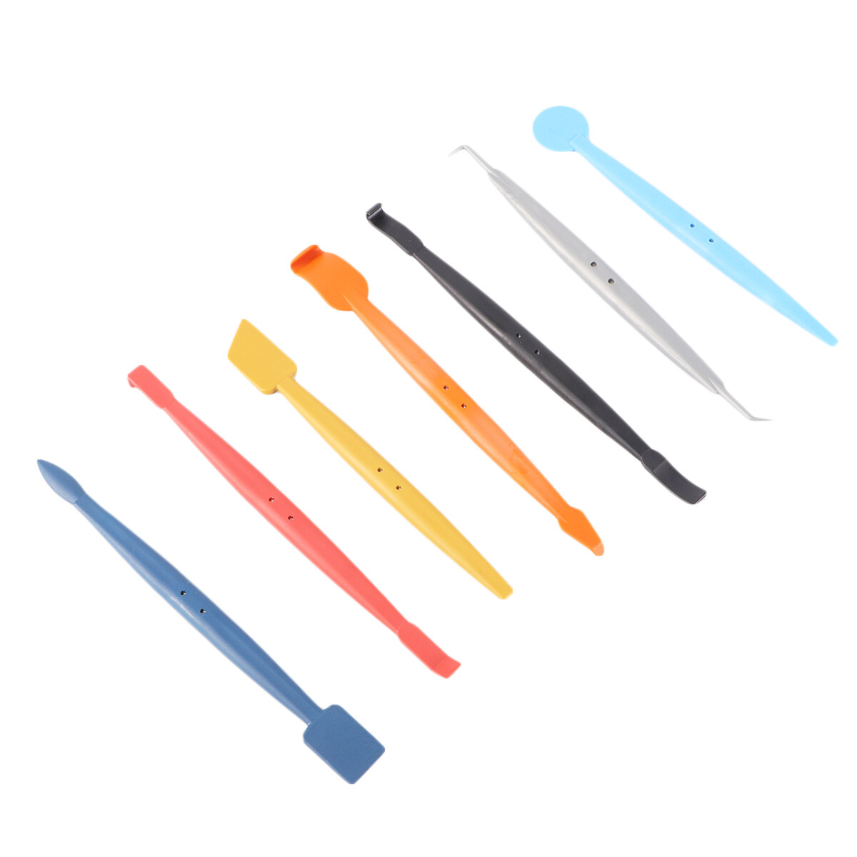 FRCOLOR 7 in 1 Car Film Tool Set Magnetic Stick Cutter Wrapping Scraper ...