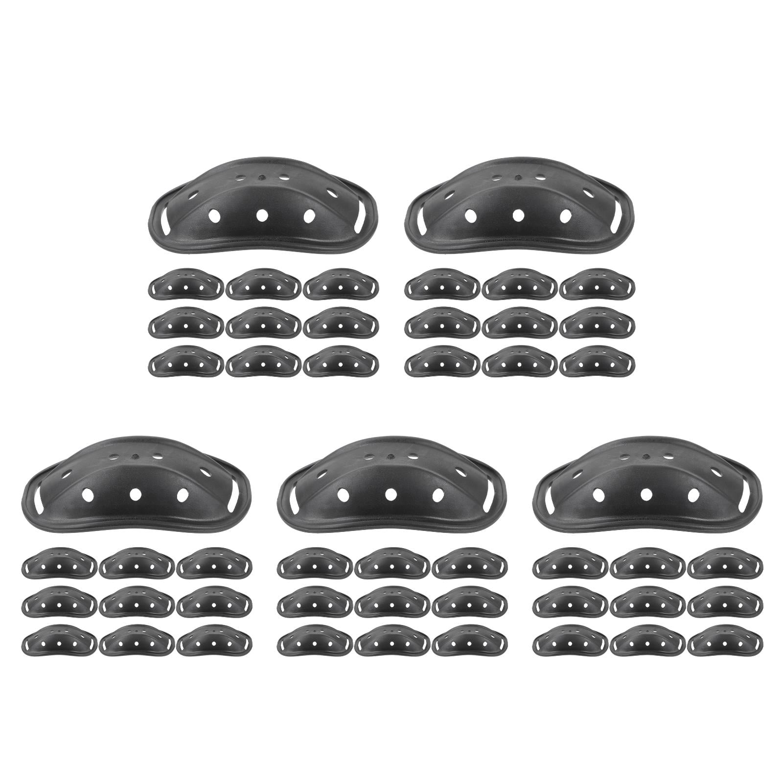 FRCOLOR Raindrops 75 pcs Helmets Chin Guards for Motorcycle Electric ...