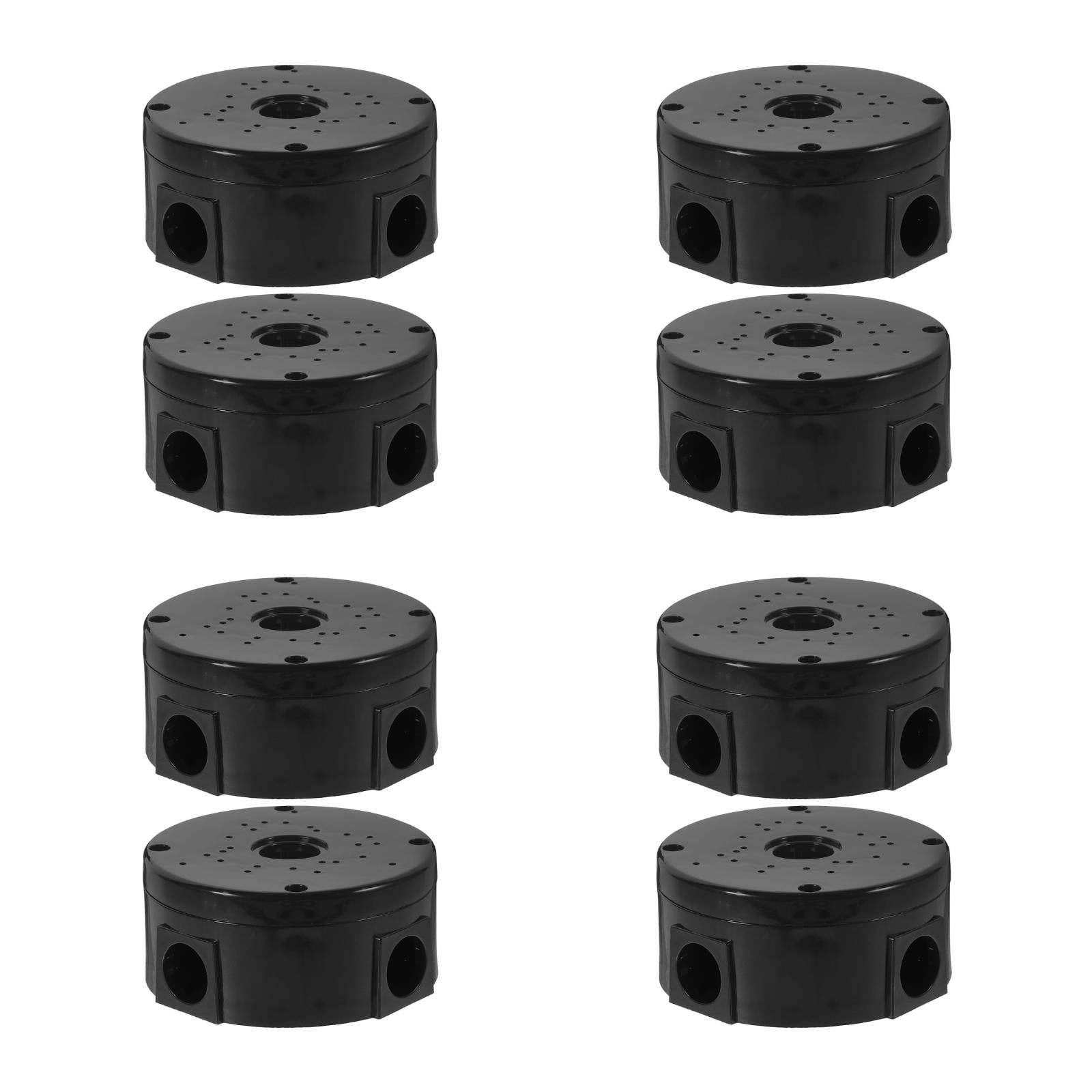 FRCOLOR 8 PCS Electrical Box Round Weatherproof Outlet Box Outdoor ...