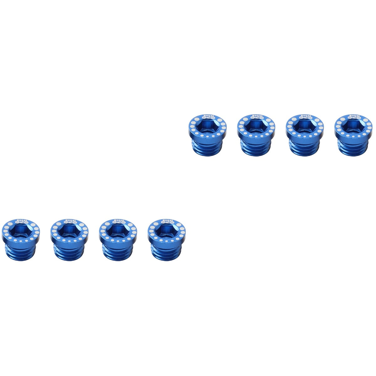 FRCOLOR 8 Pcs Aluminum Screw Bolt For Hole Boss Cantilever Brakes Post ...