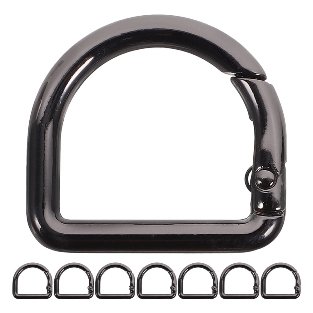 FRCOLOR 8 Pcs Chain Buckle Clip Belt Clips Snap Rings Clamp Spring Key ...