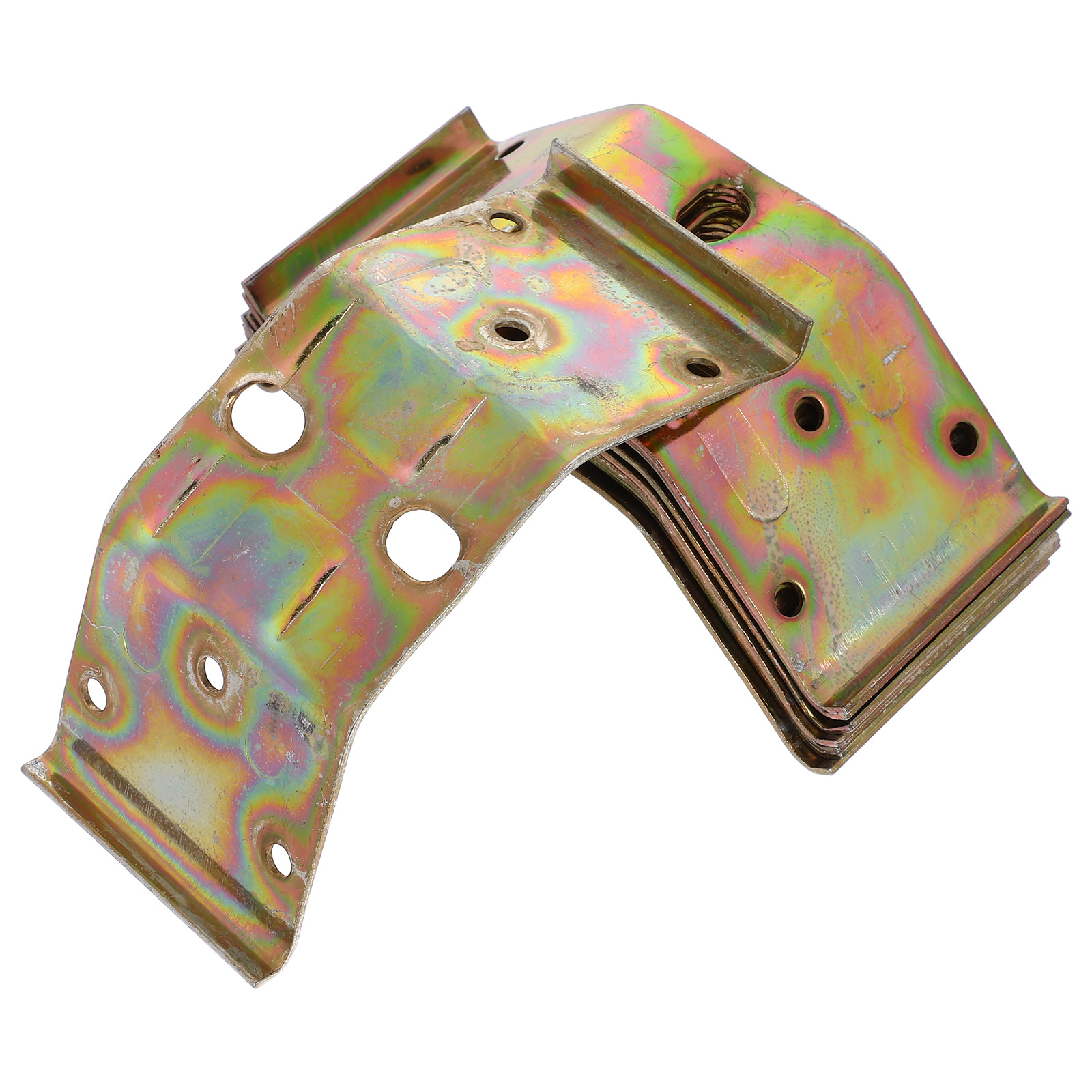 FRCOLOR OUNONA 8pcs Angle Brackets Iron Corner Brackets for Cabinet ...