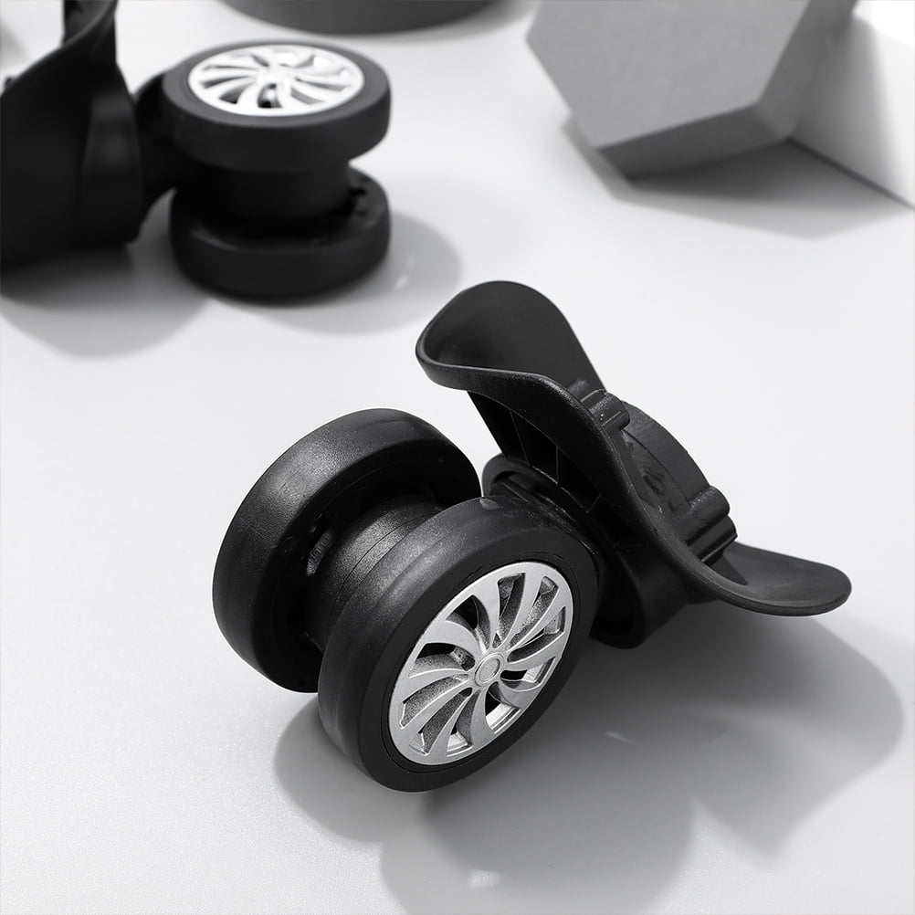FRCOLOR 8 Pcs Luggage Suitcase Replacement Wheels Rolling Casters ...
